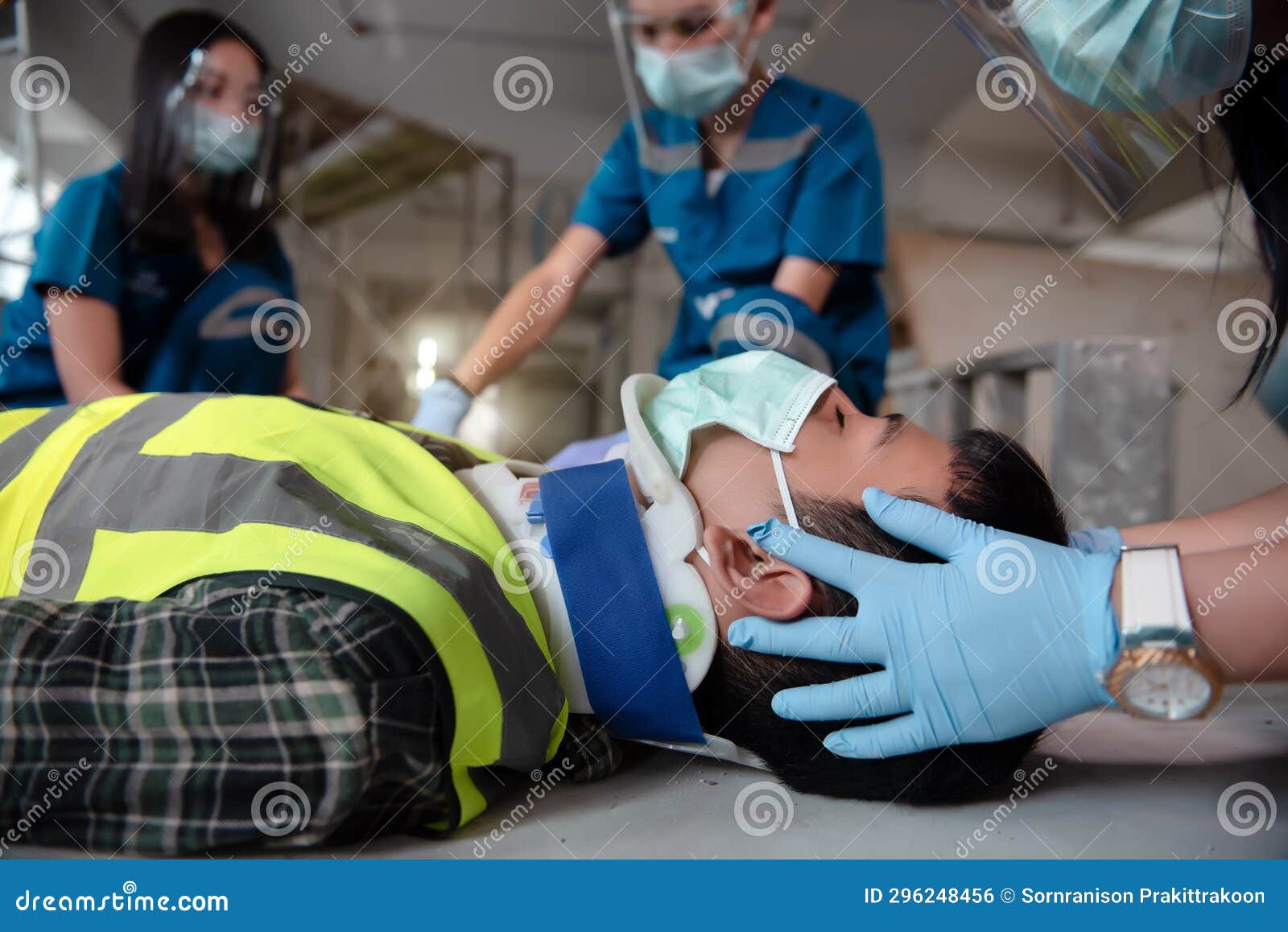 First Aid for Injuries from Accidents in Construction Work, Loss of ...