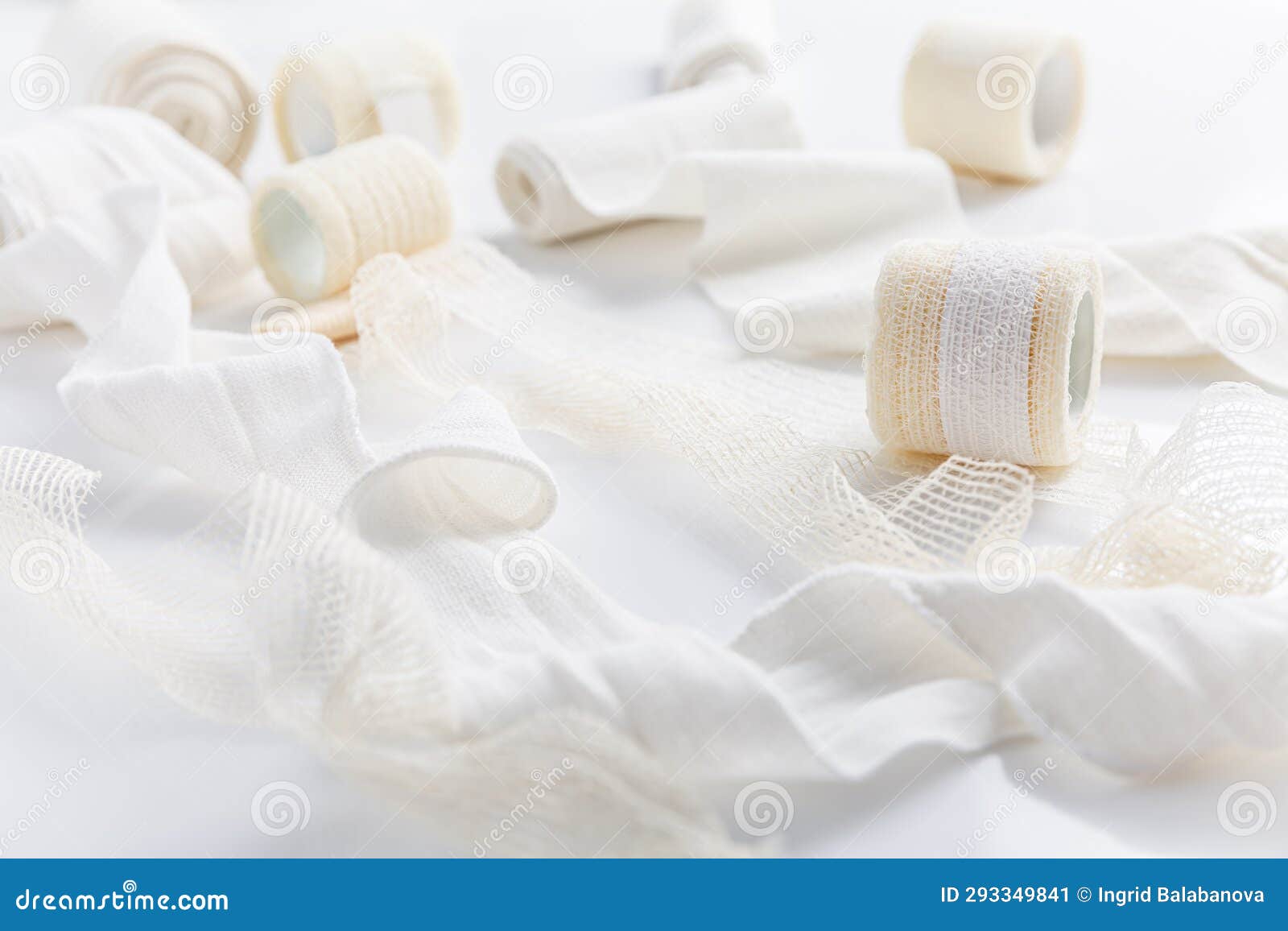 First Aid, Injury Protecting Wrapping and Wound Dressing Concept Stock ...