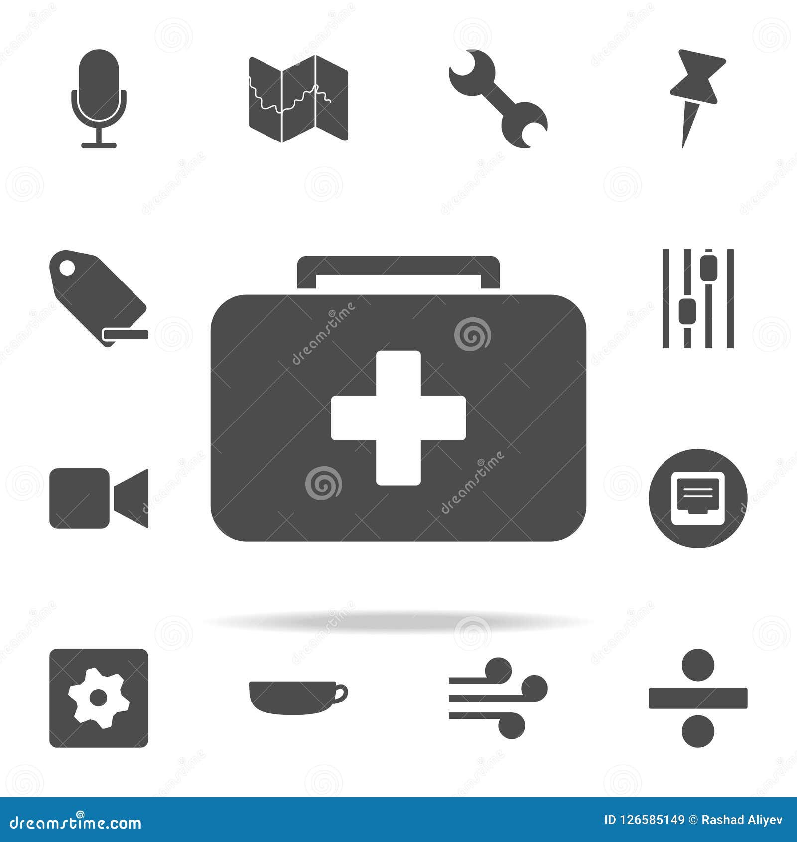 First Aid Kid Icon. Web Icons Universal Set for Web and Mobile Stock ...