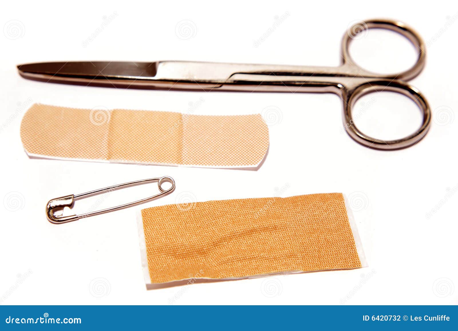 First Aid Kit stock photo. Image of health, heal, scissors - 6420732