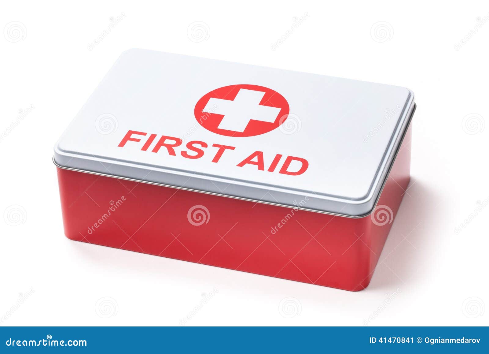 First Aid Kit Box - Stock Photo Stock Image - Image of care, help: 41470841