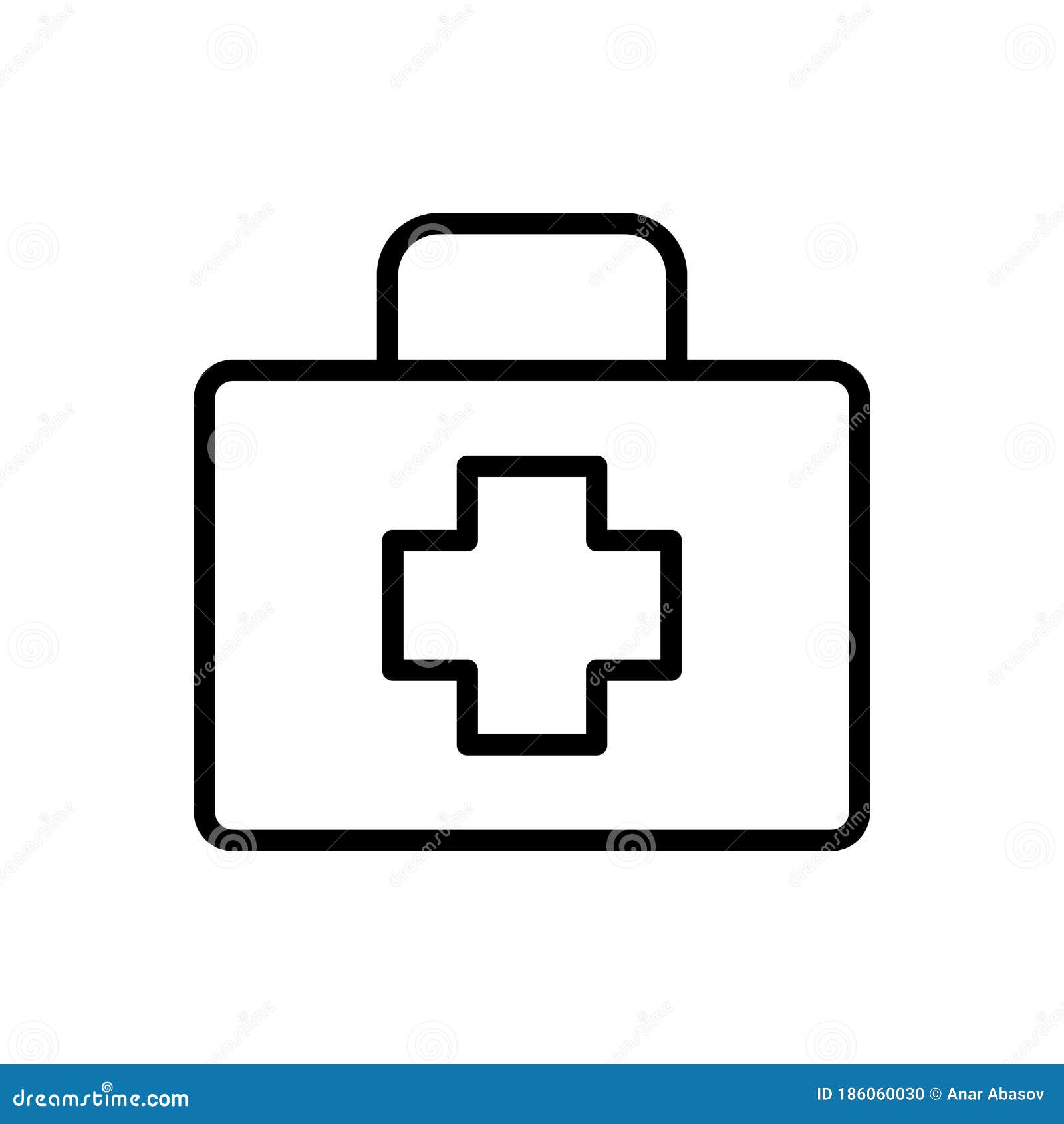 First Aid Kit, Emergency Icon. Simple Line, Outline Vector Elements of ...