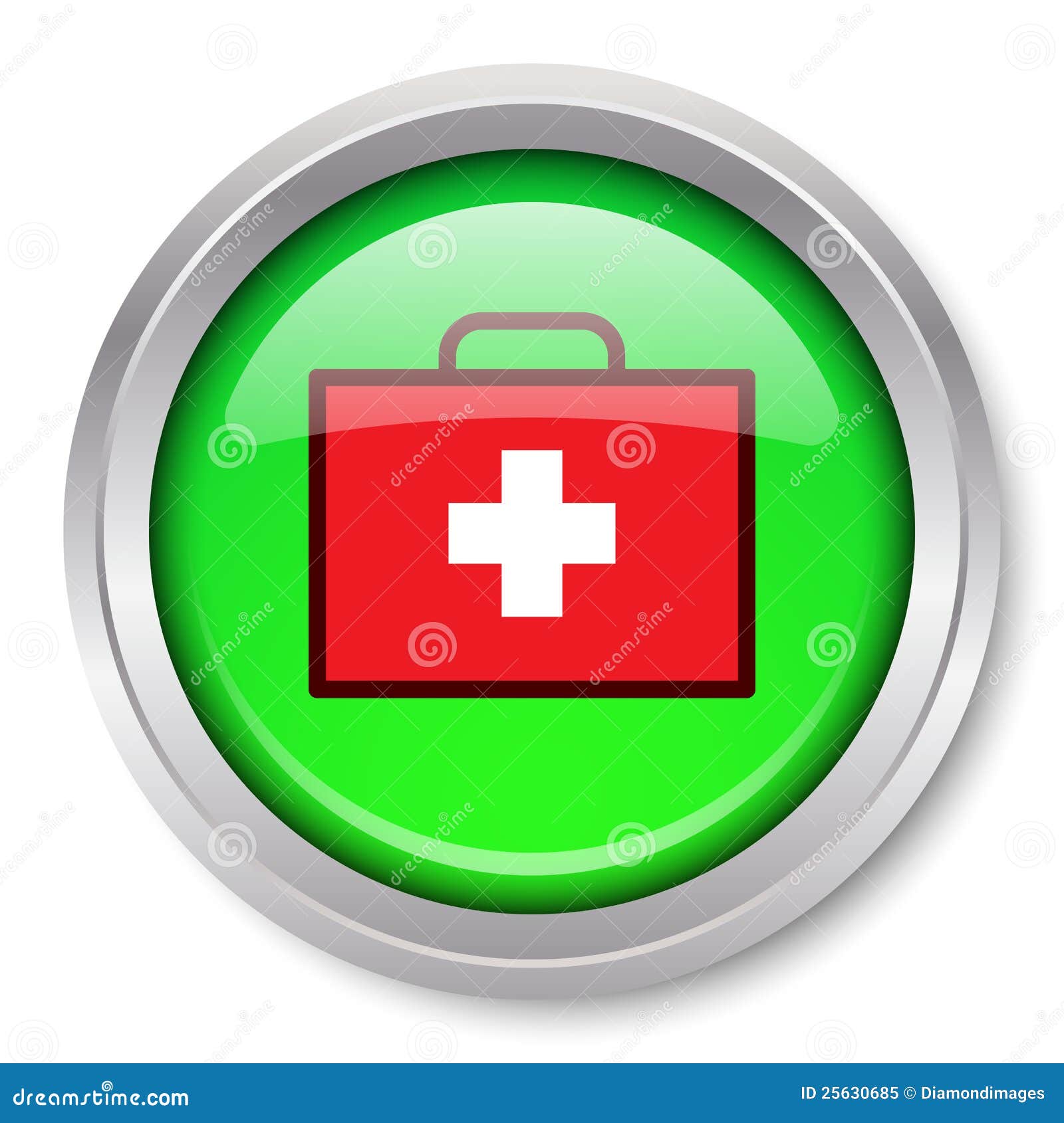 First Aid Kit Icon stock vector. Illustration of relief - 25630685