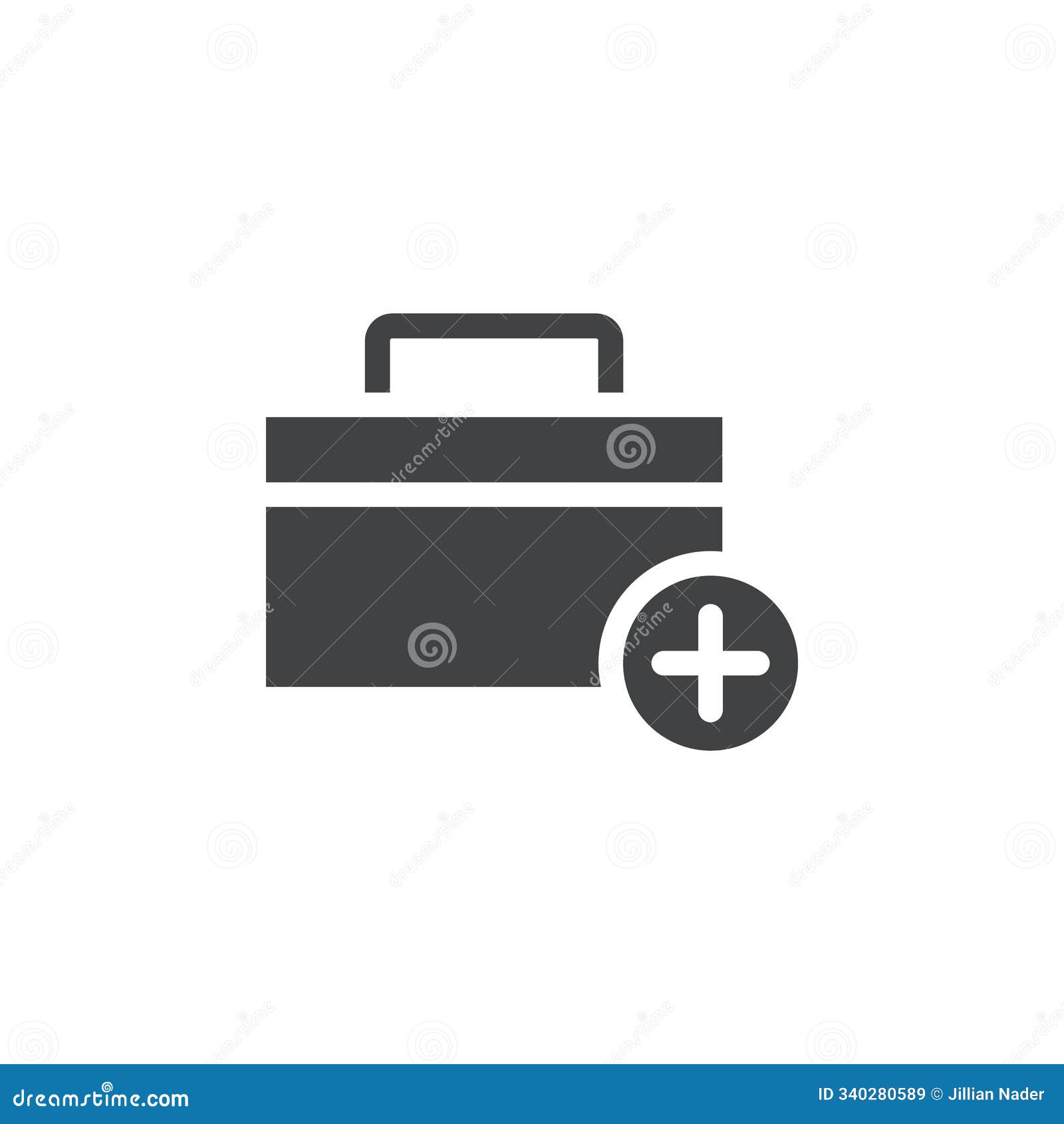 First Aid Kit Icon Simple Vector Symbol Stock Vector - Illustration of ...