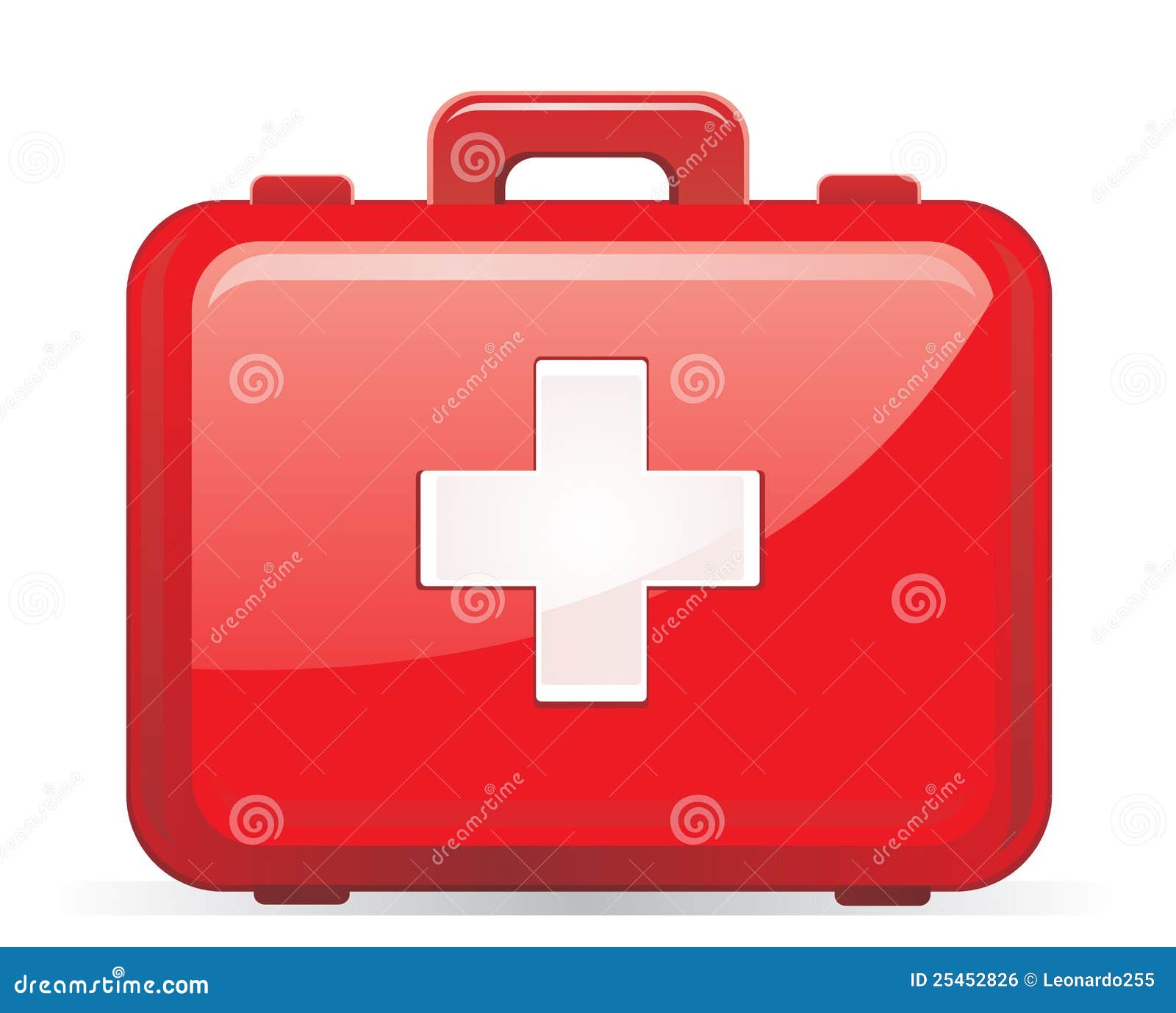 First Aid Kit Cartoon Vector | CartoonDealer.com #107097089