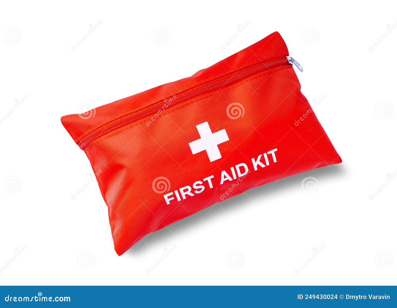 First Aid Kit Isolated on White Stock Photo - Image of clipping, sign ...