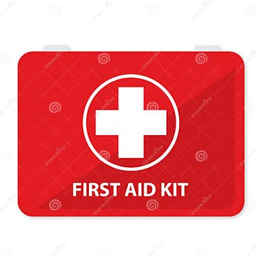 First Aid Kit, Minimalistic Vector Illustration Stock Vector ...