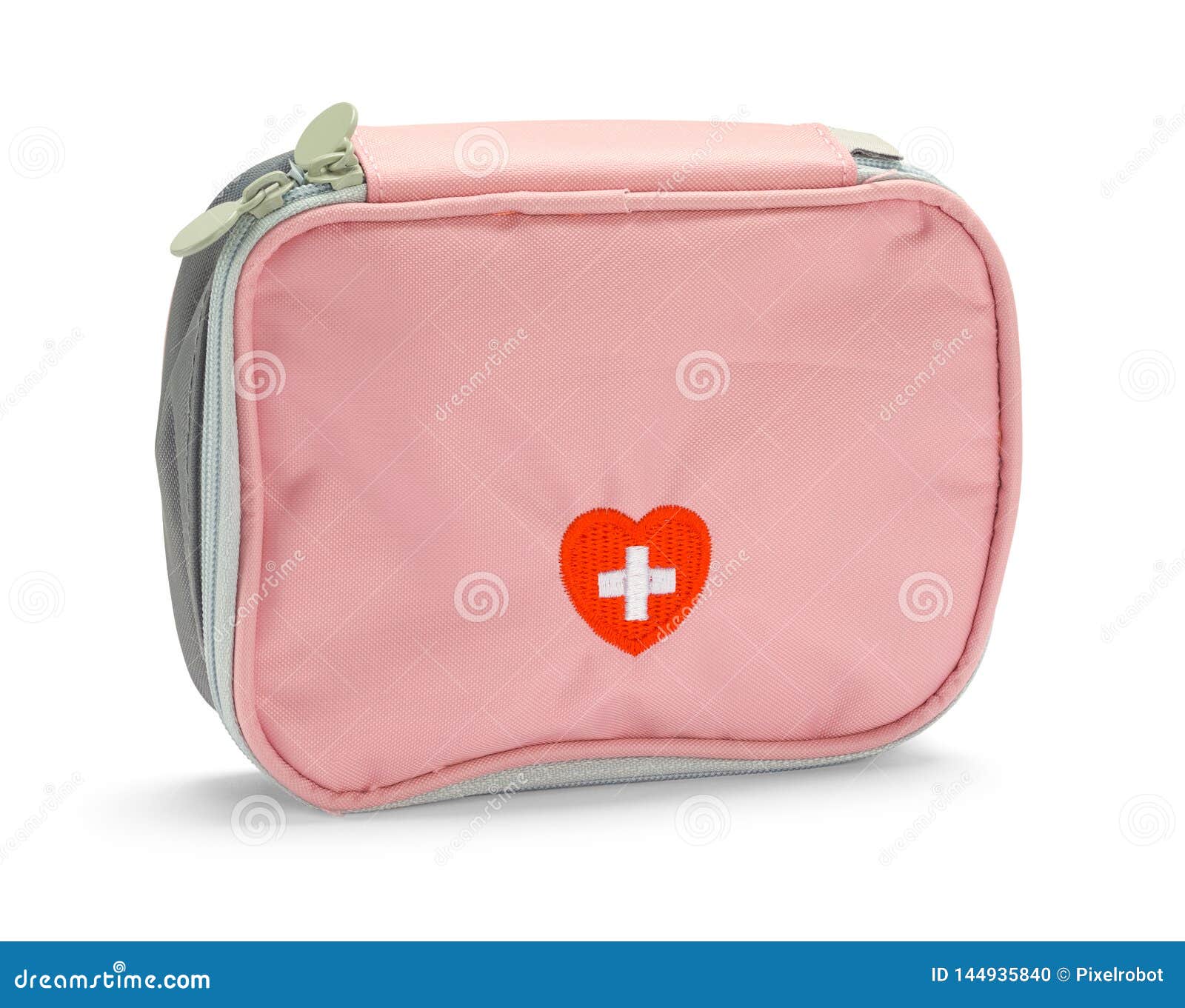 First Aid Kit Pink stock photo. Image of pink, isolated - 144935840