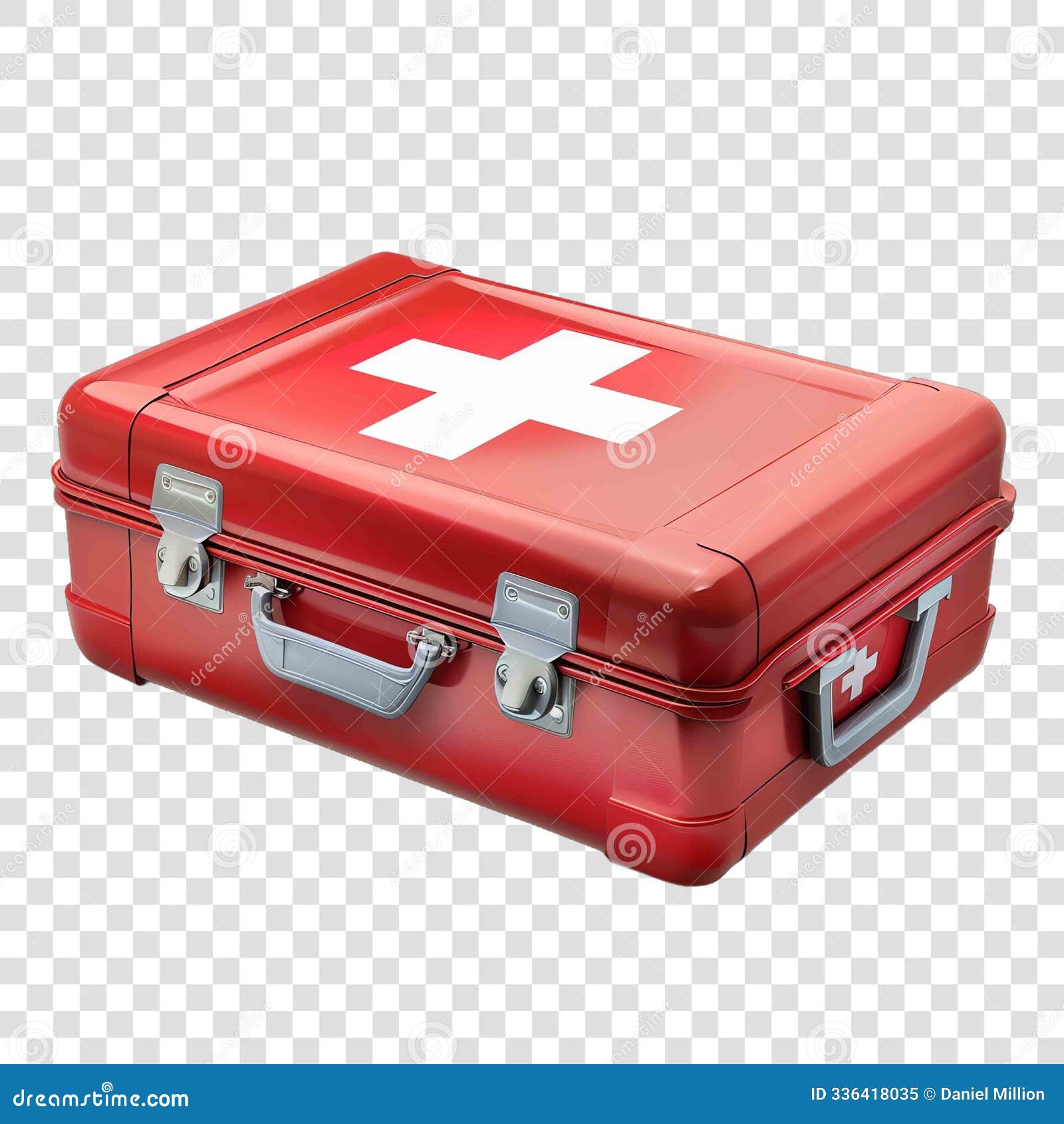 First Aid Kit Transparent Background Realistic Element Stock ...
