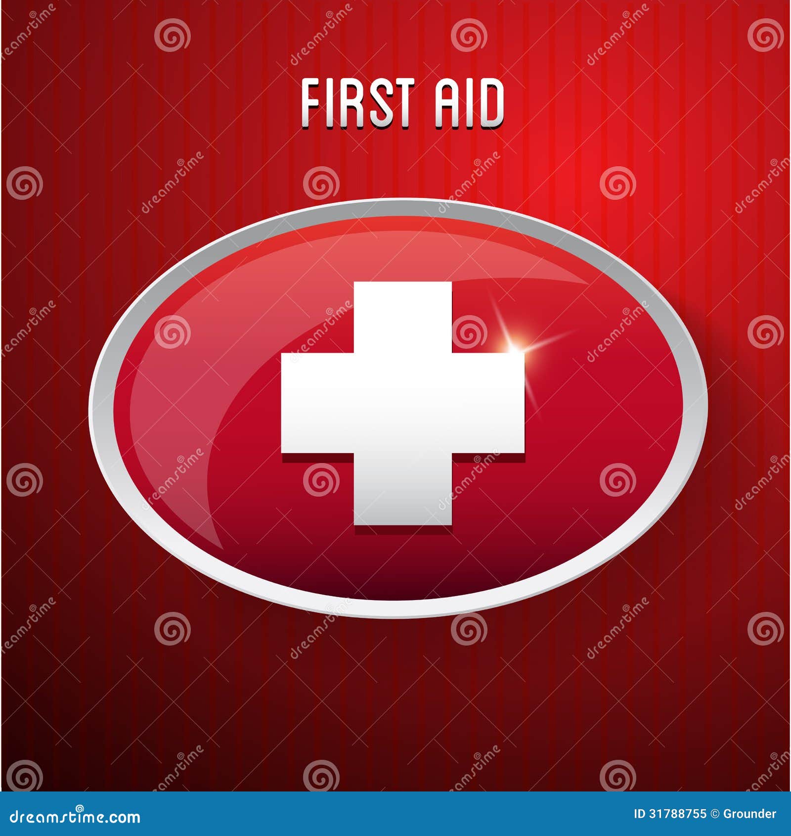 First Aid Logo Circle