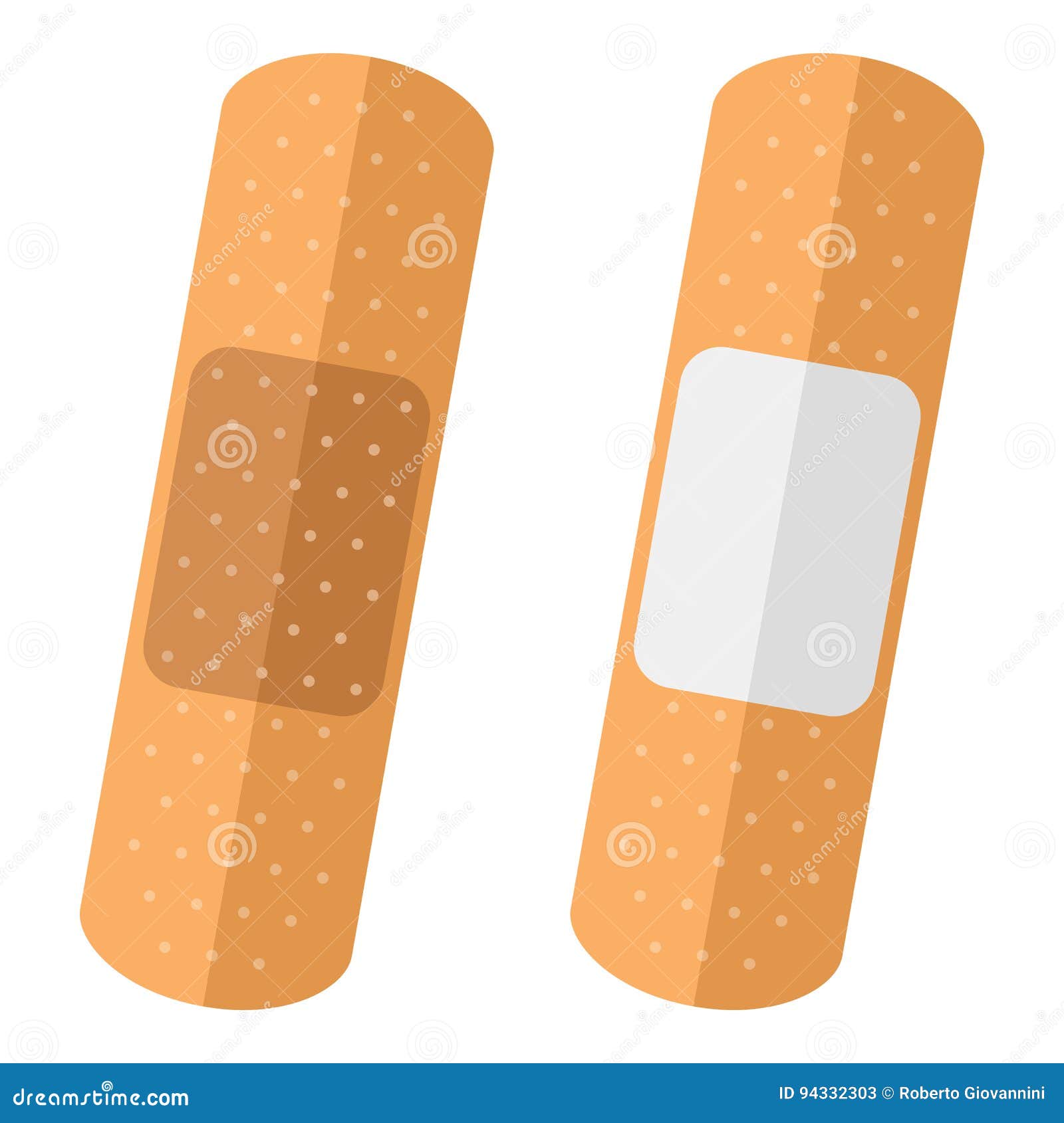 First Aid, Plasters And Syringes Cartoon Vector | CartoonDealer.com ...