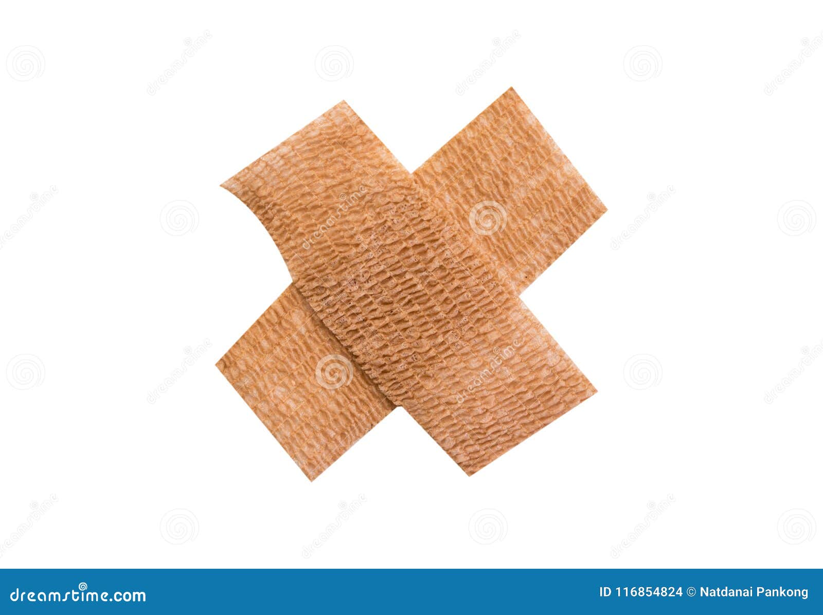 First-aid Plaster,Isolated on White Stock Photo - Image of medicine ...