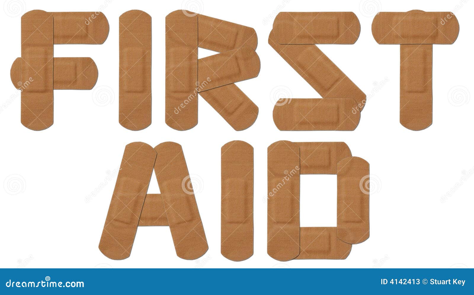 First Aid plasters stock image. Image of disease, dressed - 4142413