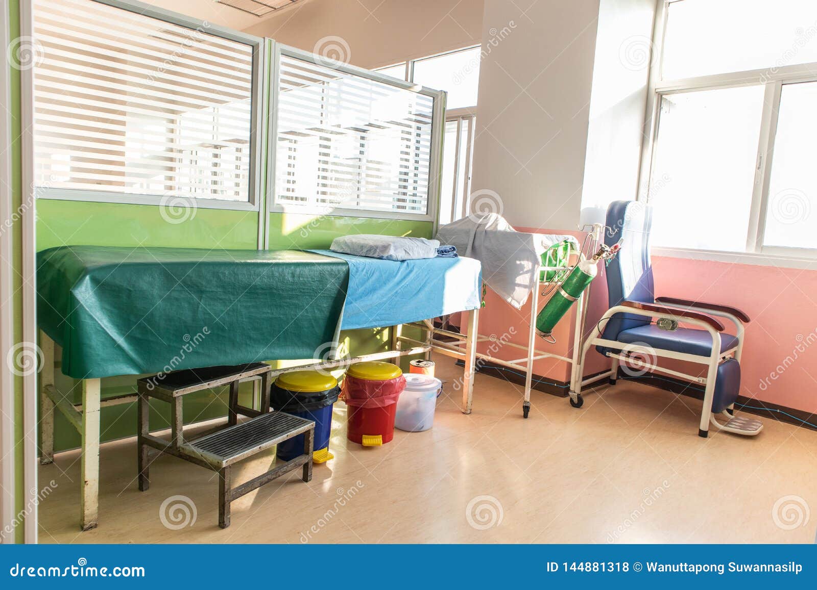 First Aid Room in the Hospital Stock Photo - Image of inside, modern ...
