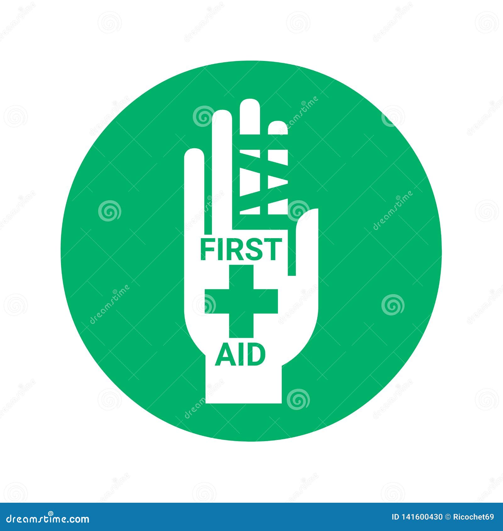 First aid sign icon stock illustration. Illustration of pharmacy ...