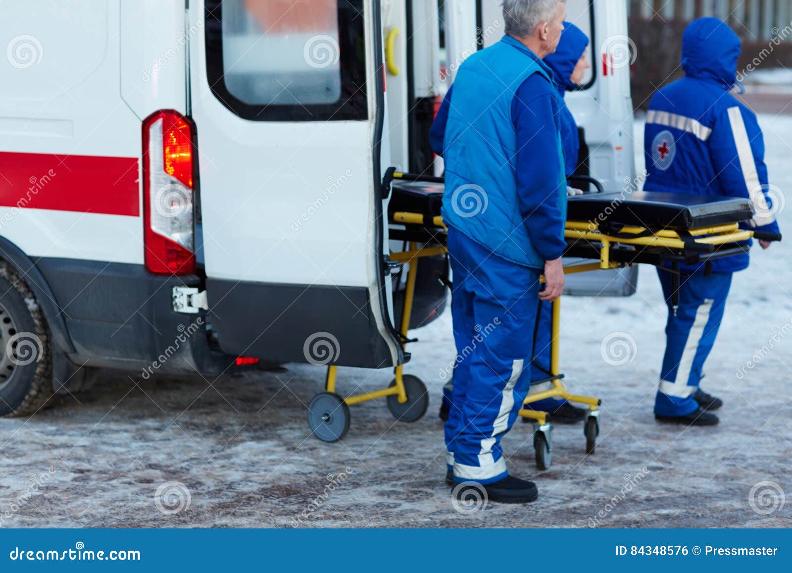 First aid staff stock photo. Image of equipment, emergency - 84348576