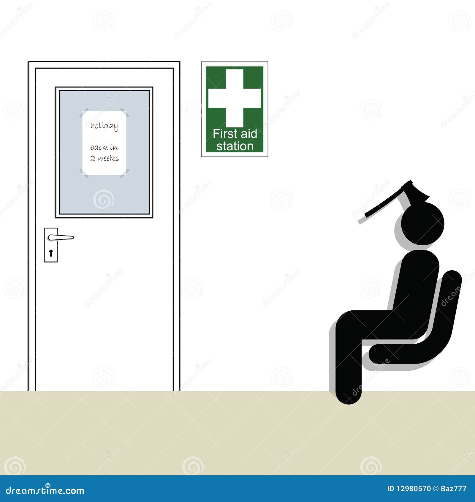 The First Aid Station Is Welllit With Both Natural And Artificial ...