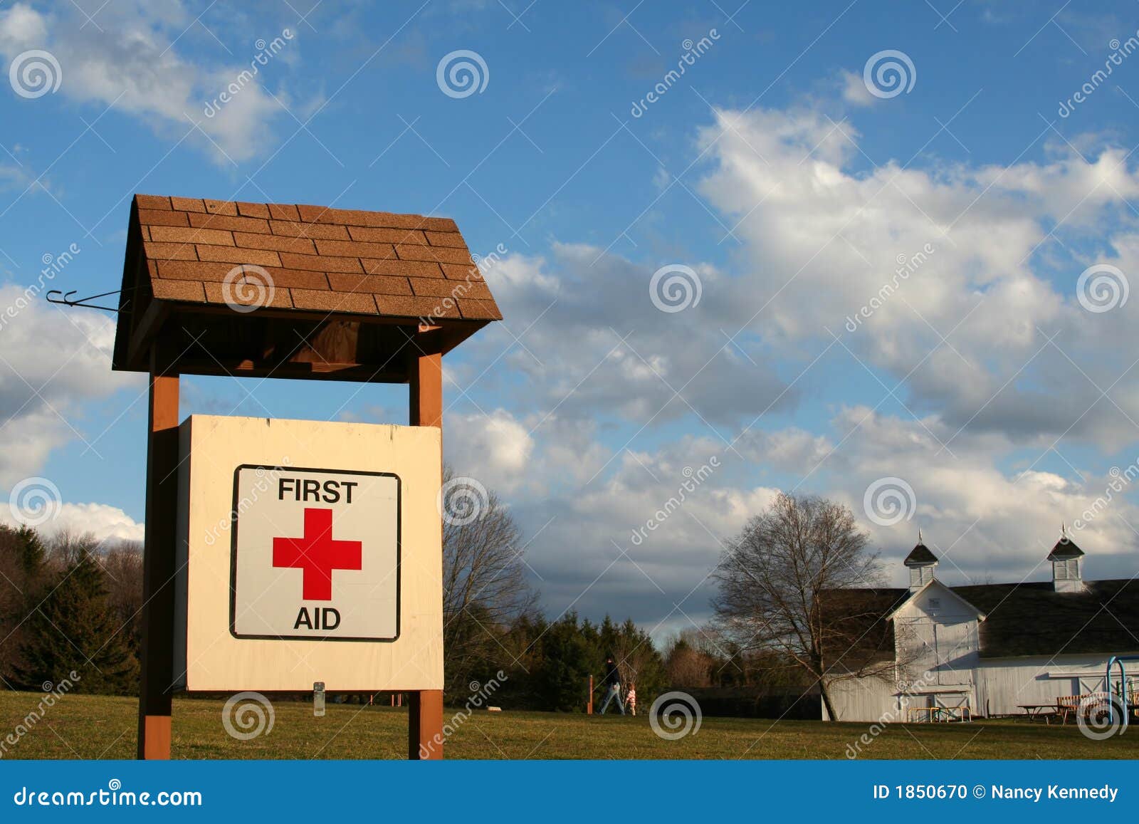 First Aid Station stock photo. Image of preparedness, care - 1850670