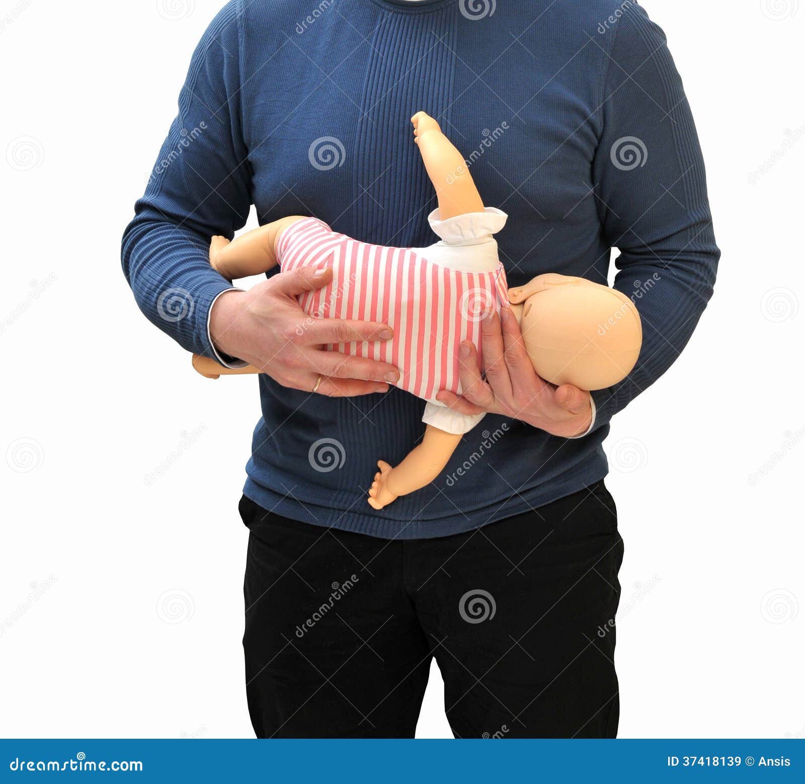 First aid stock image. Image of infant, lifeguard, demonstrating - 37418139