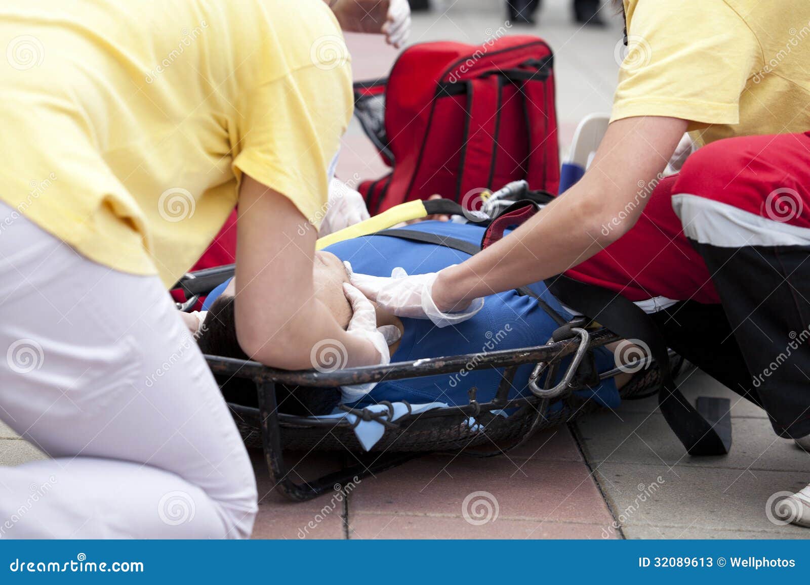 First aid stock image. Image of health, immobilization - 32089613