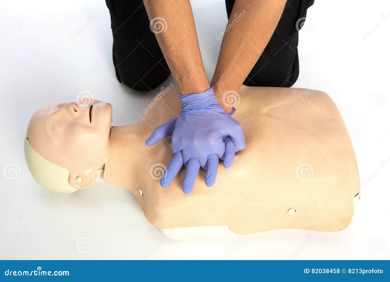 First Aid Training, Resuscitation Training Stock Photo - Image of ...