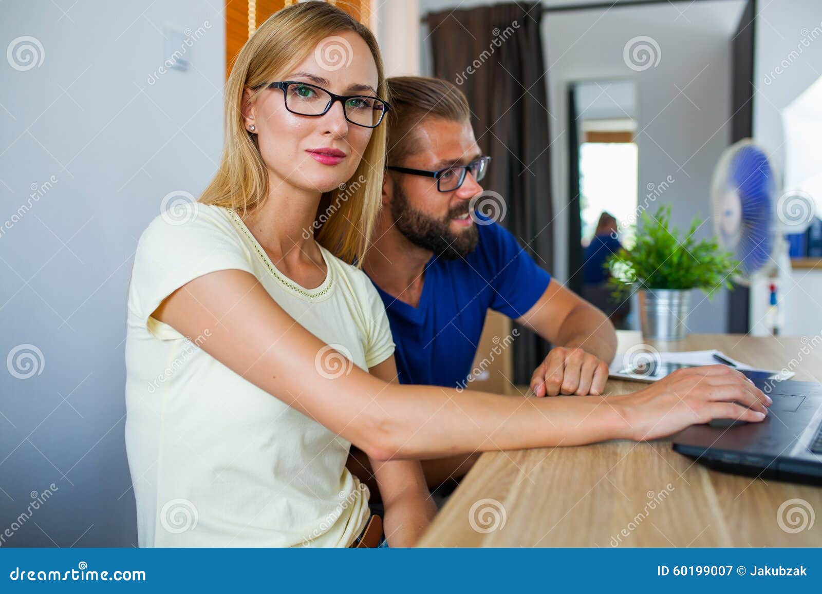 First of All: Teamwork. Good Day in Office. Stock Image - Image of ...