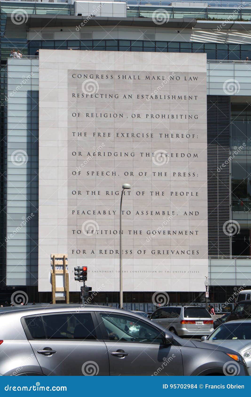 First Amendment 1 Washington DC Editorial Stock Image - Image of oculus ...