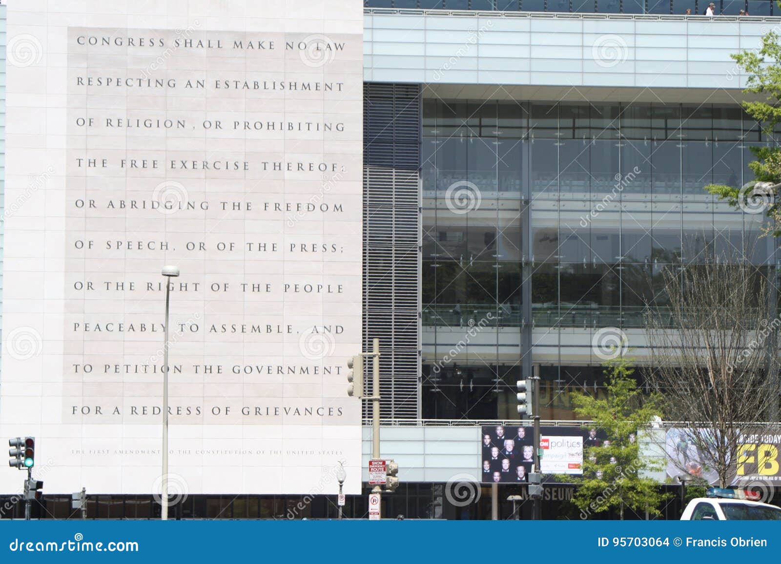 First Amendment 2 Washington DC Editorial Stock Image - Image of ...