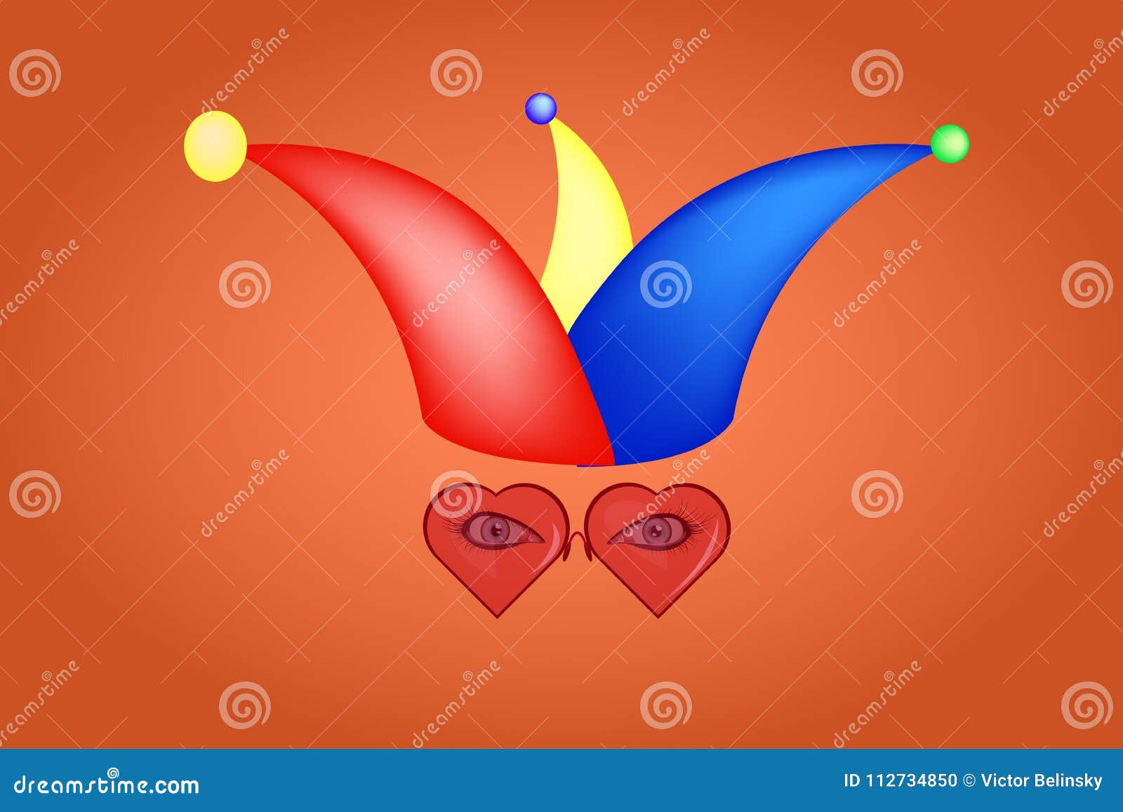 First of April, Fool. Vector Stock Illustration - Illustration of humor ...