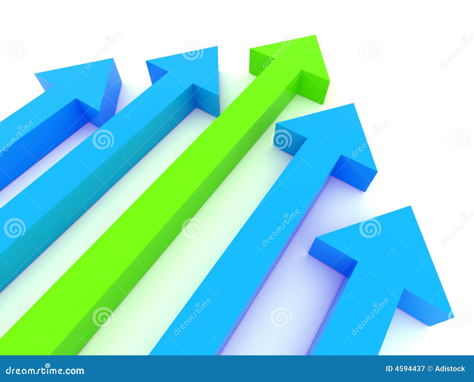 First. Arrow competition. stock illustration. Illustration of graphic ...