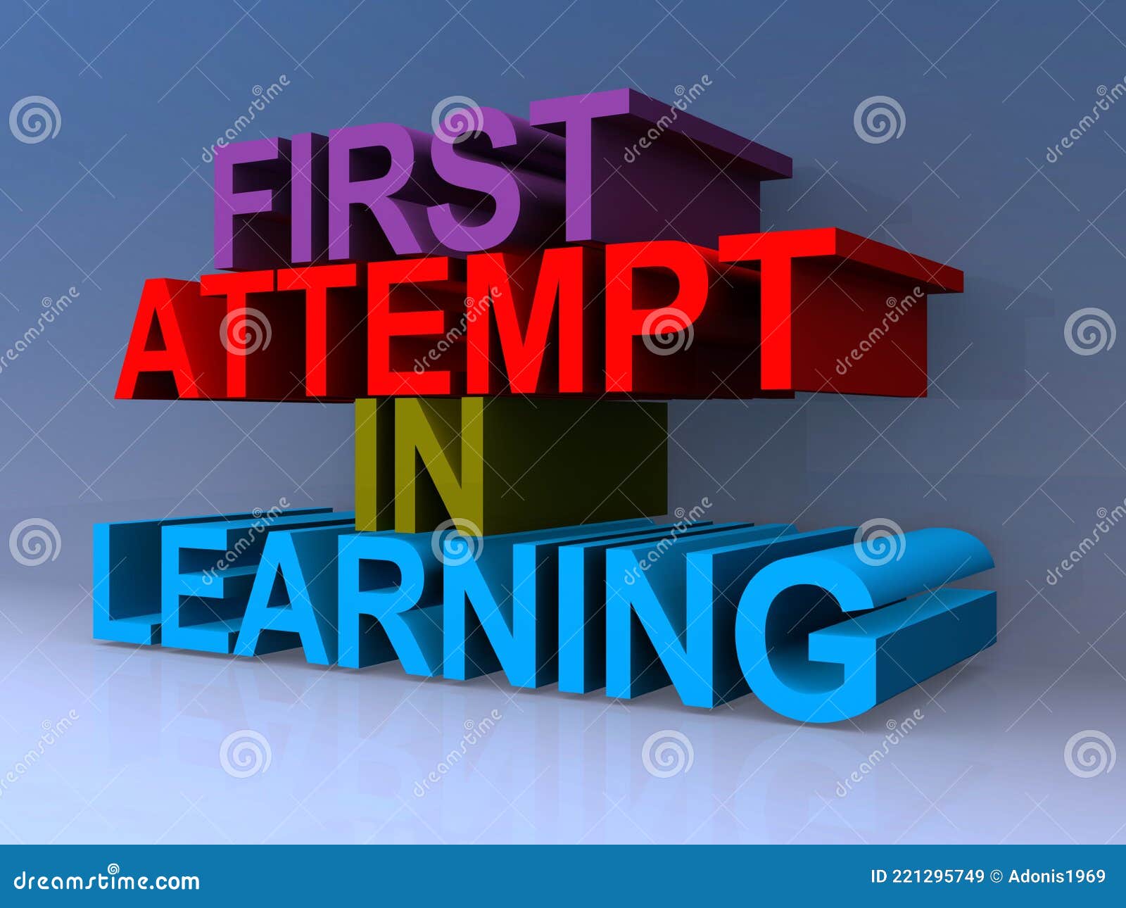 First Attempt In Learning On White Paper Royalty-Free Stock Photography ...