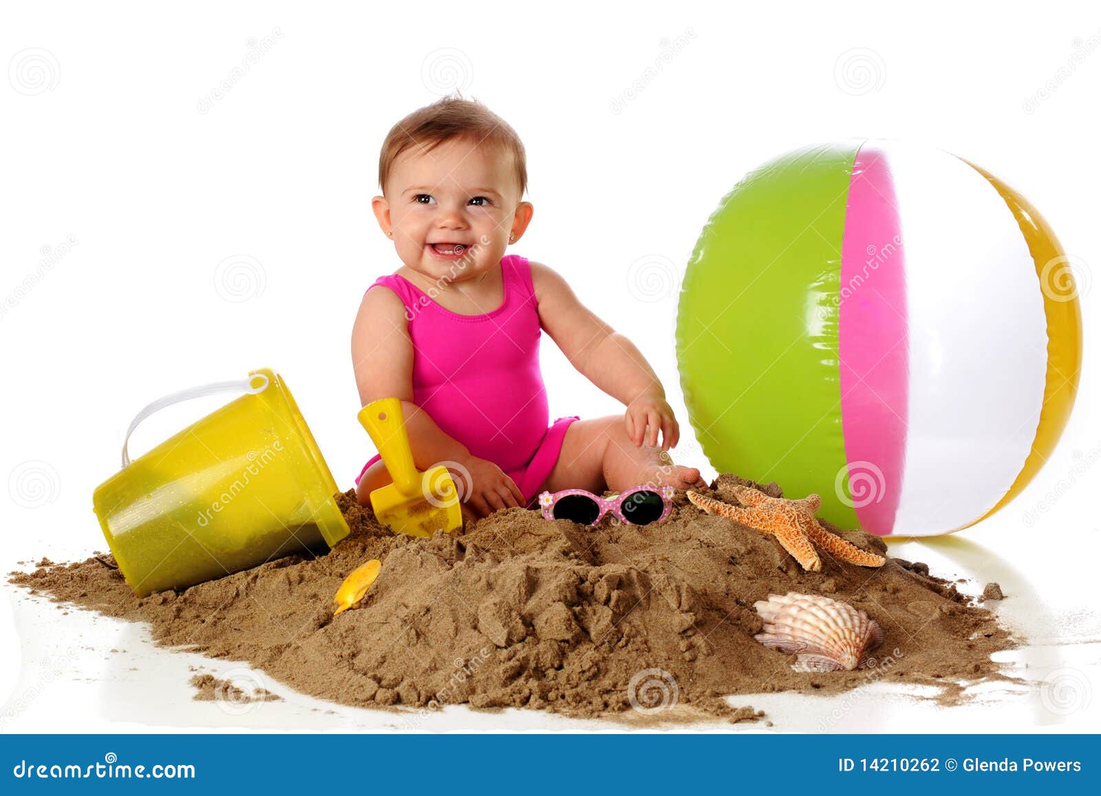 First Beach Play stock photo. Image of enjoying, bathing - 14210262