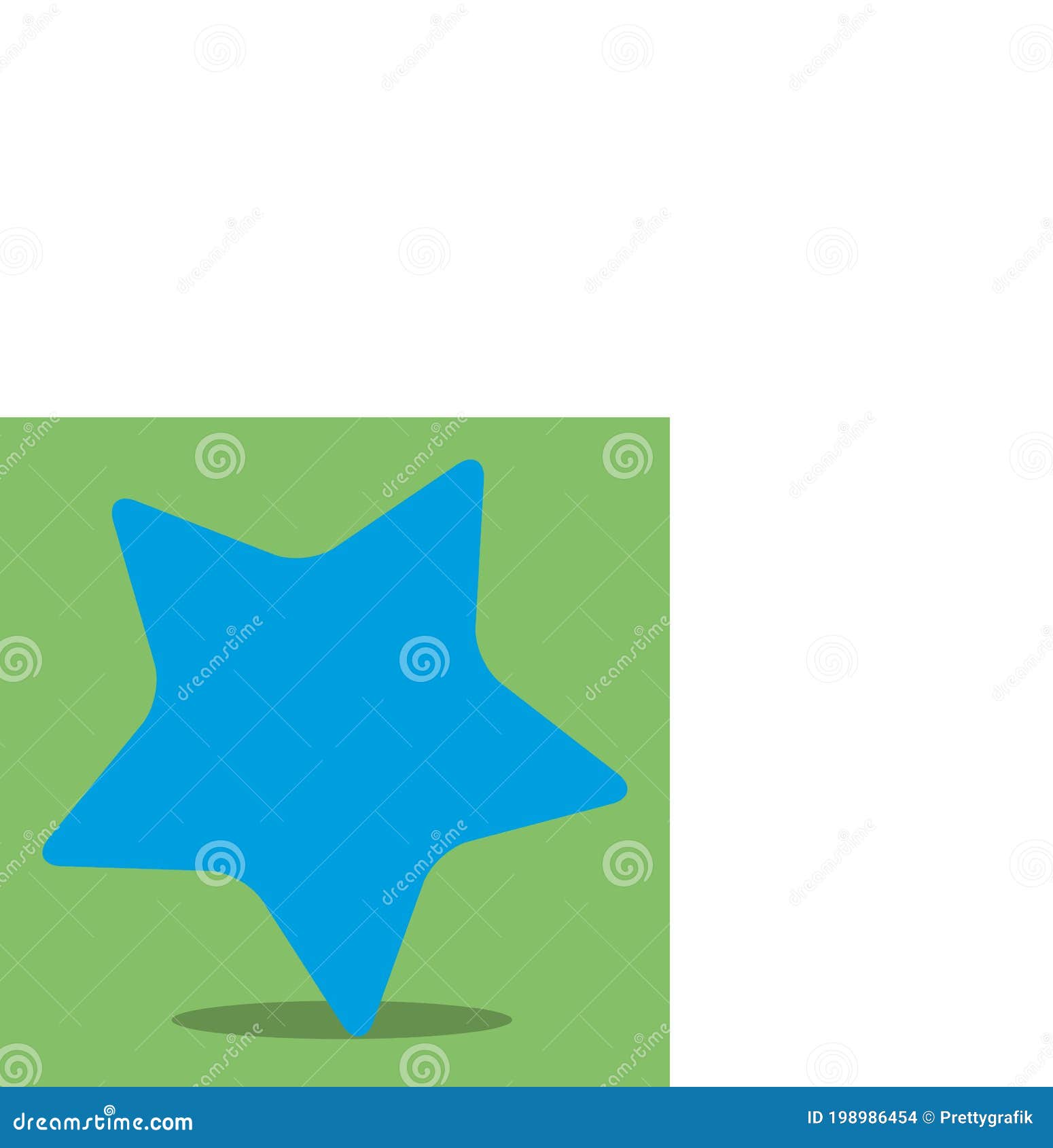 First Birthday Blue Star 09 Stock Vector - Illustration of cartoon ...