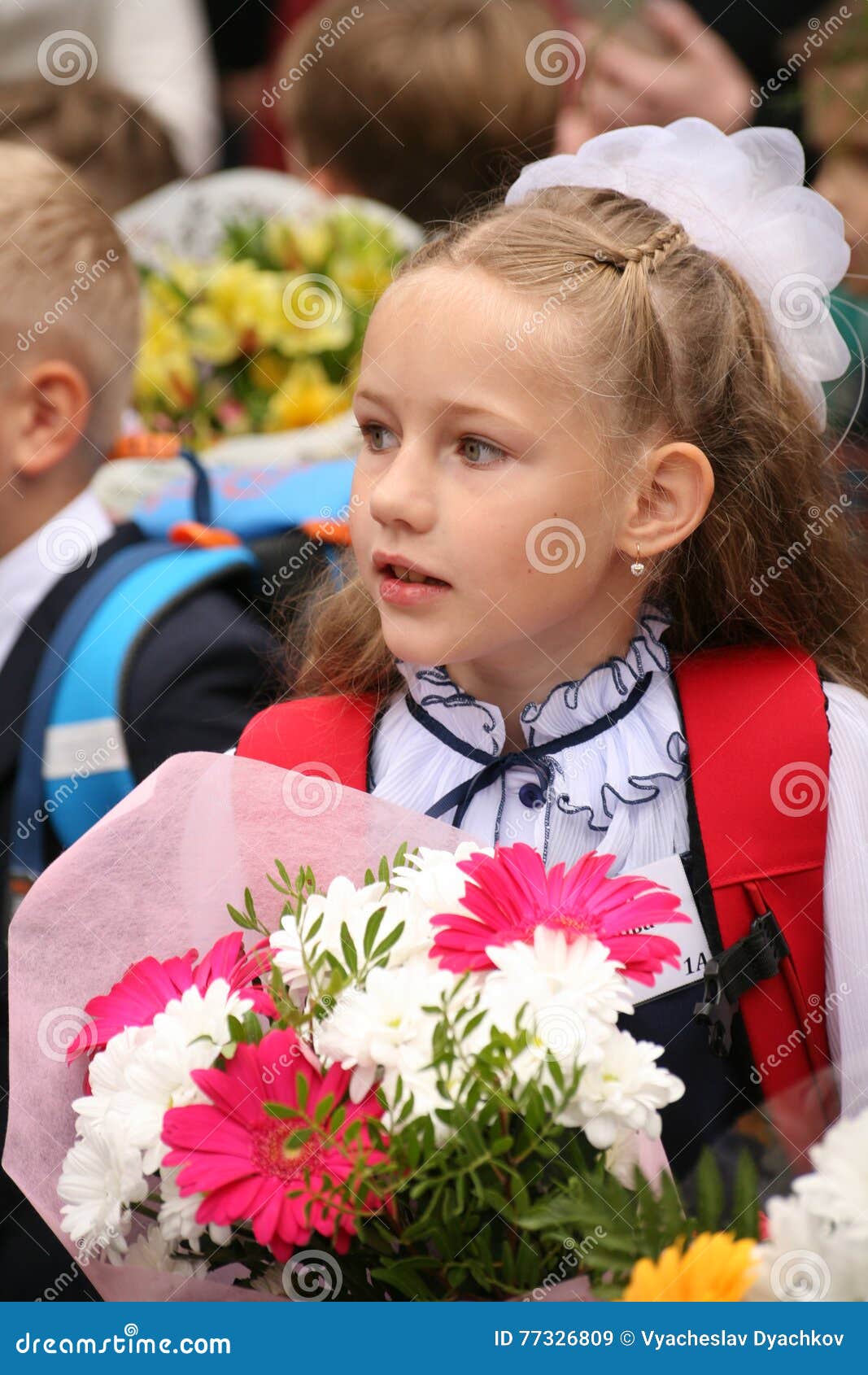 The First Call. September 1, Knowledge Day in Russian School. Day of ...