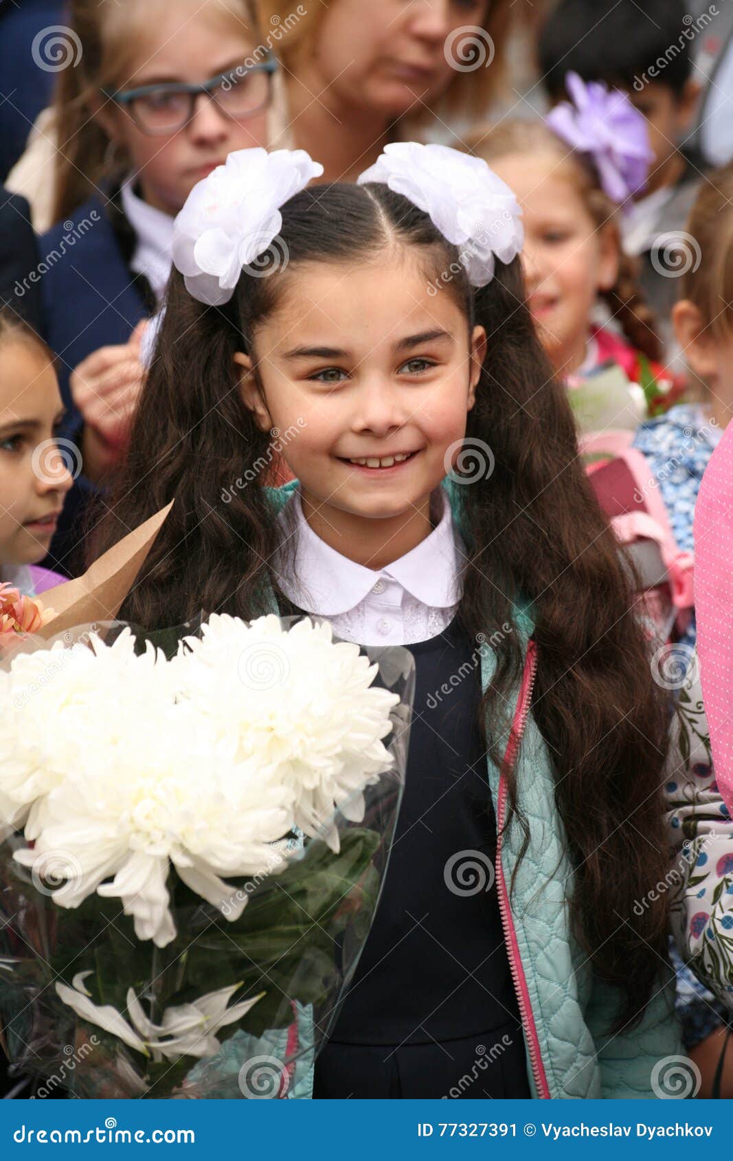 The First Call. September 1, Knowledge Day in Russian School. Day of ...