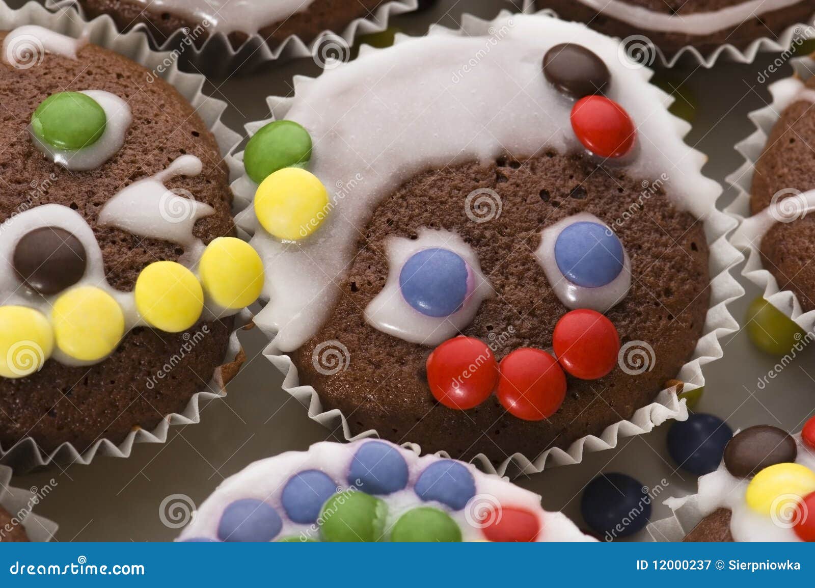 First chocolate muffins stock image. Image of domestic - 12000237