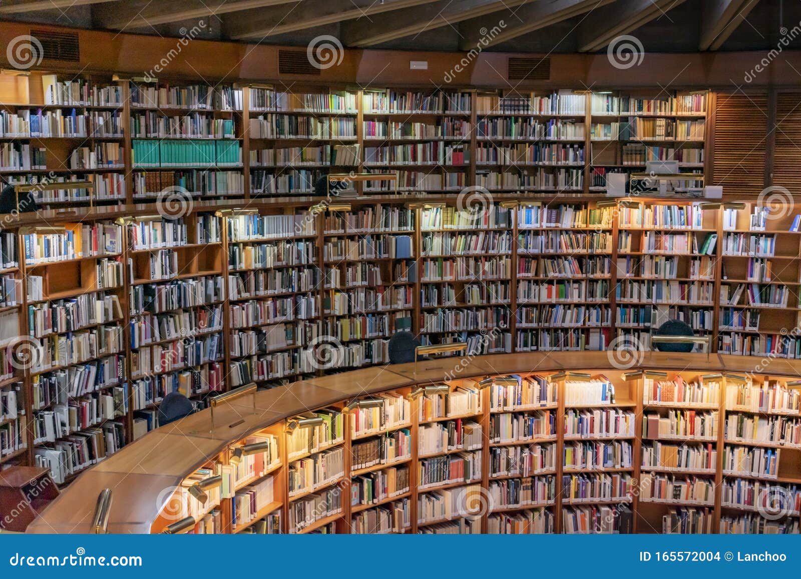 First Circular Library of Spain. Books and More Books Editorial Stock ...