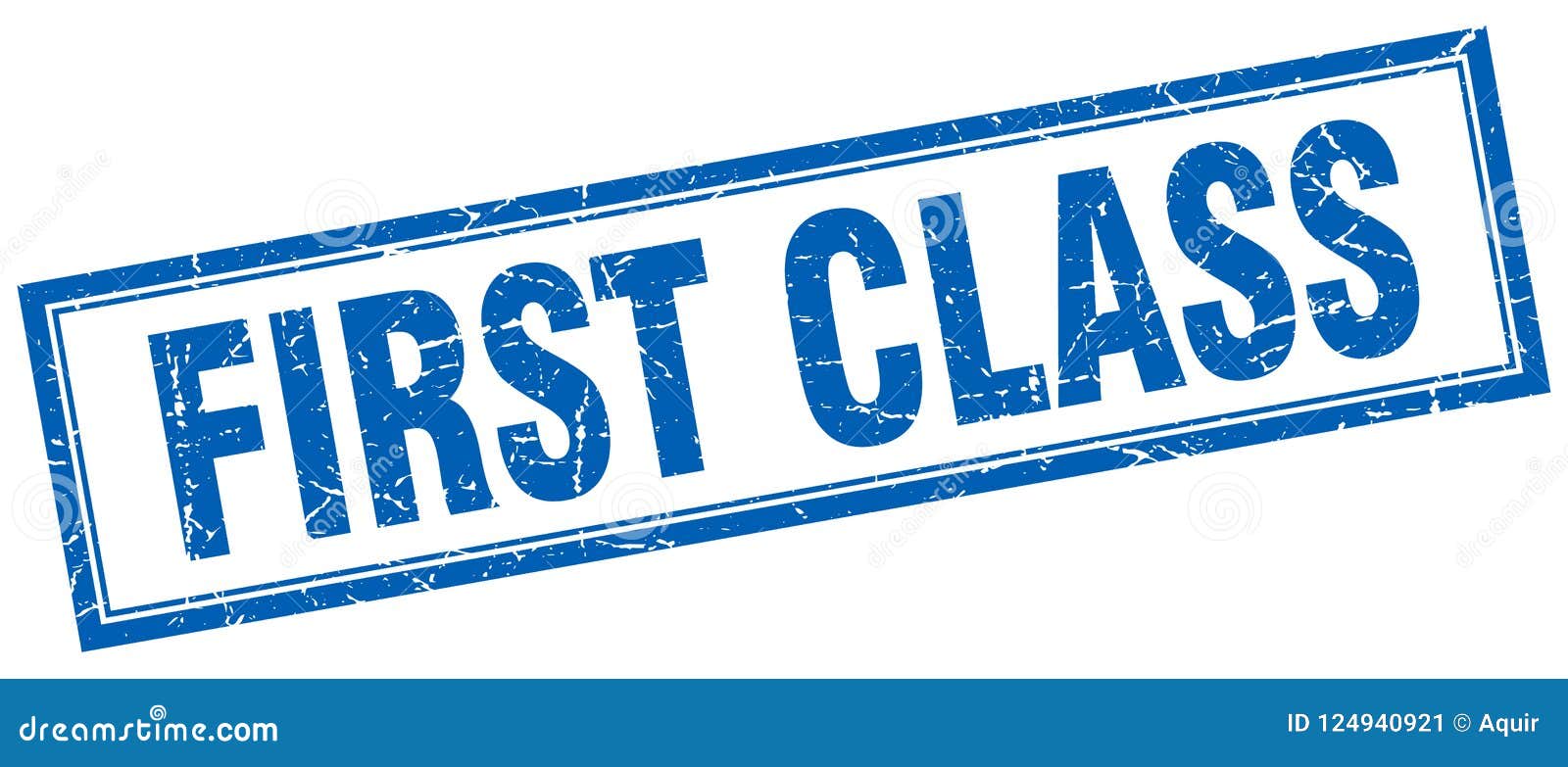 First class stamp stock vector. Illustration of texture - 124940921