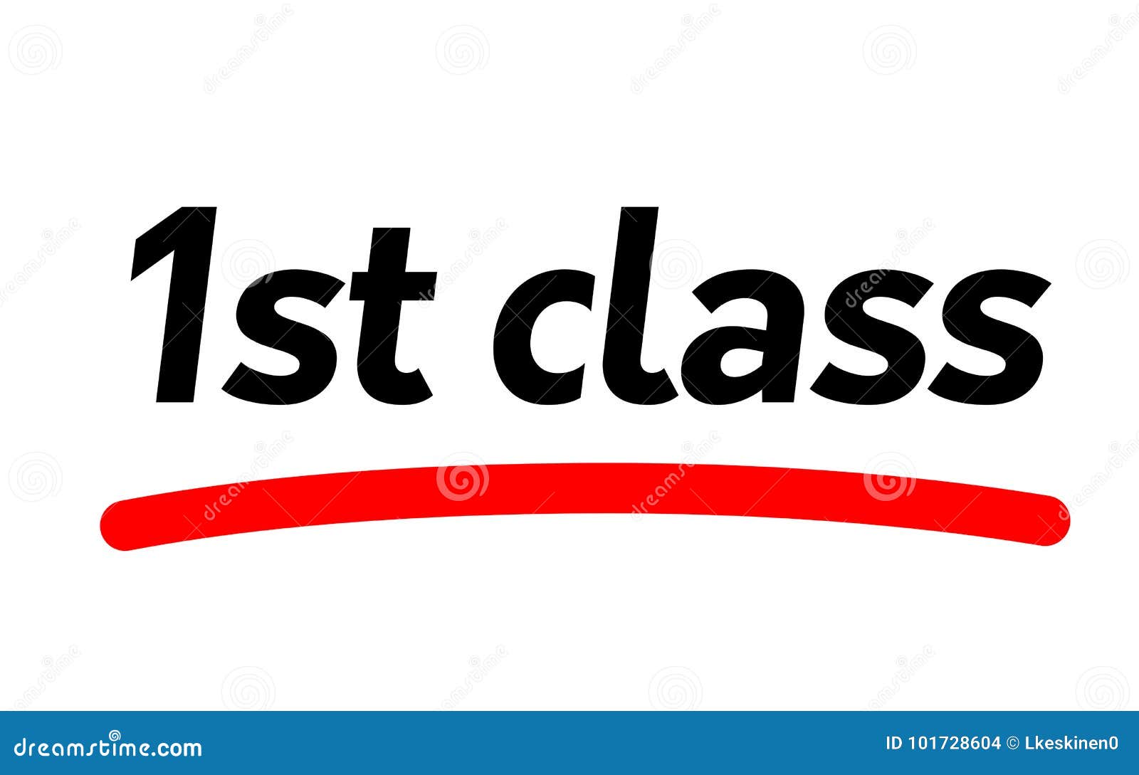 First class sticker stock vector. Illustration of postage - 101728604