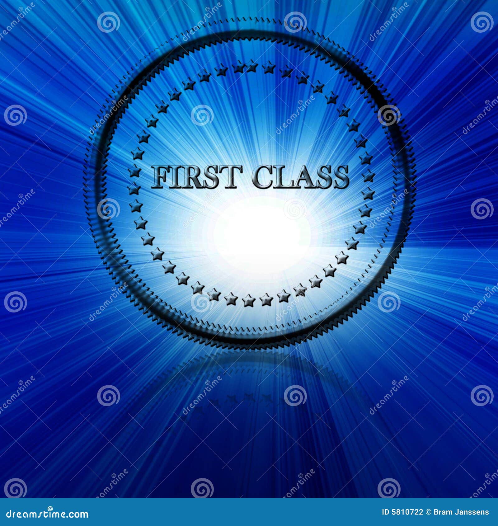 First Class Honors Gold Medal Graduation Vector Illustration ...