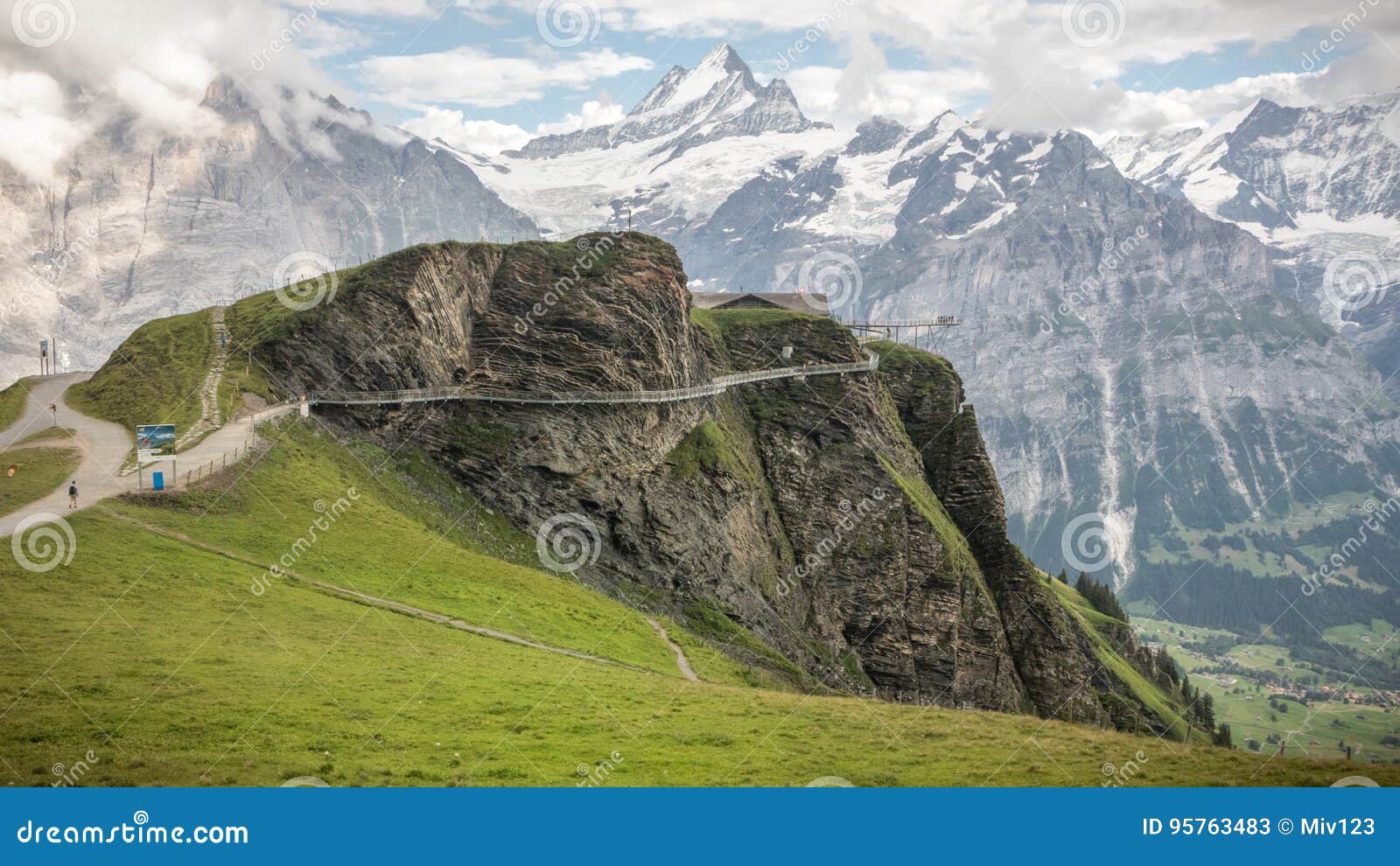 First Cliff Walk by Tissot stock image. Image of landscape - 95763483