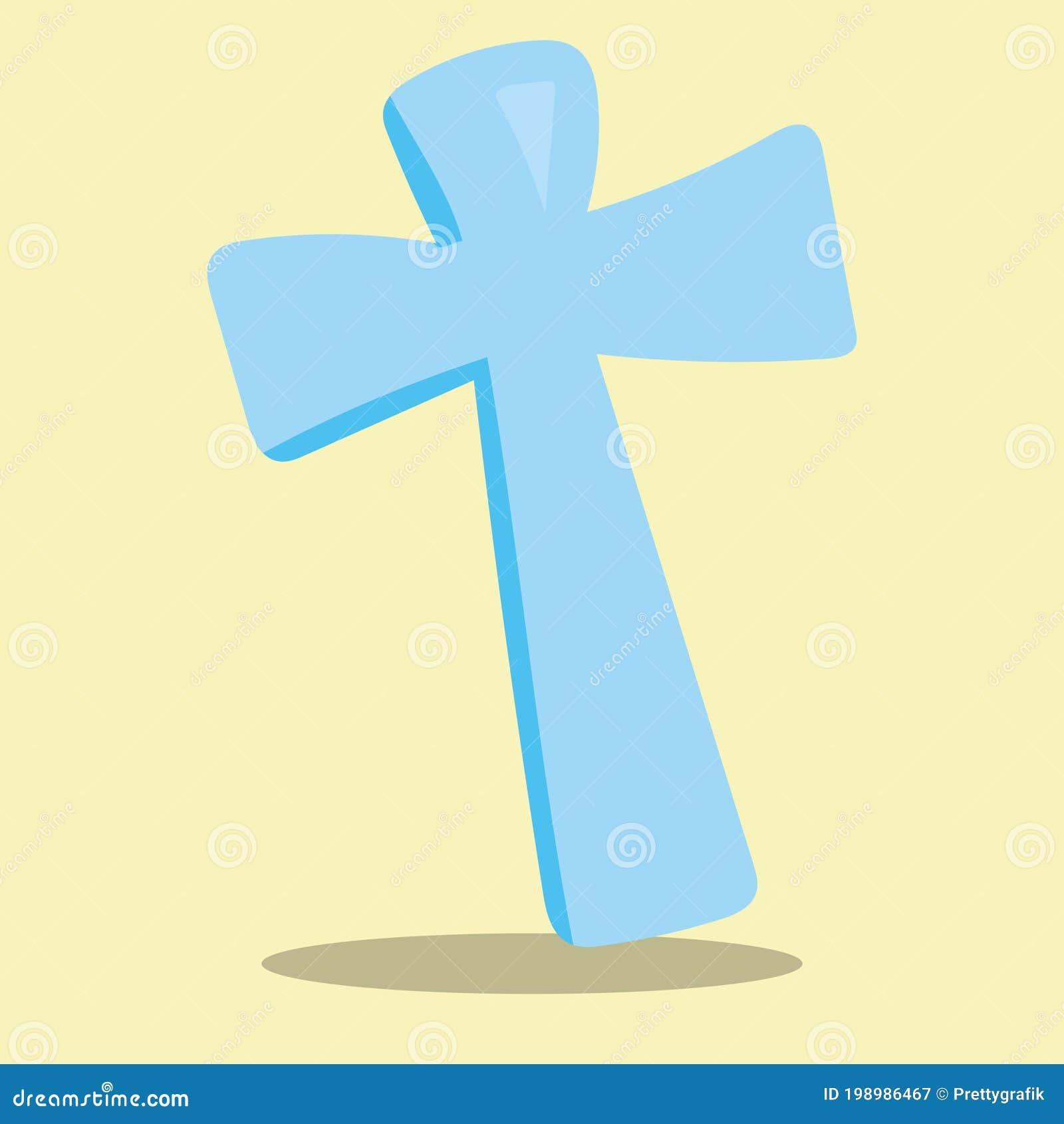 First Communication Blue Cross 14 Stock Vector - Illustration of blue ...