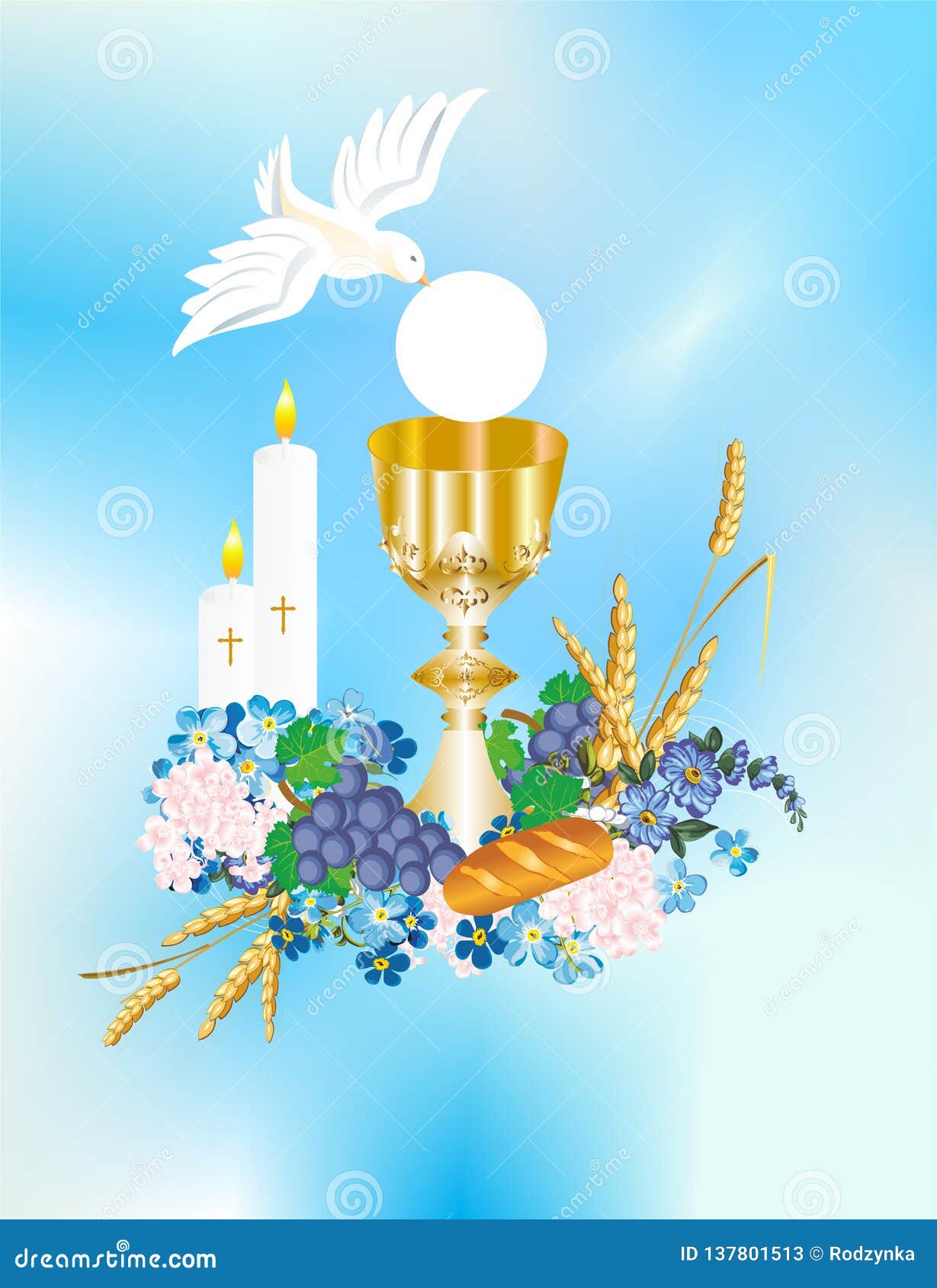 First Holy Communion Symbols And Meanings