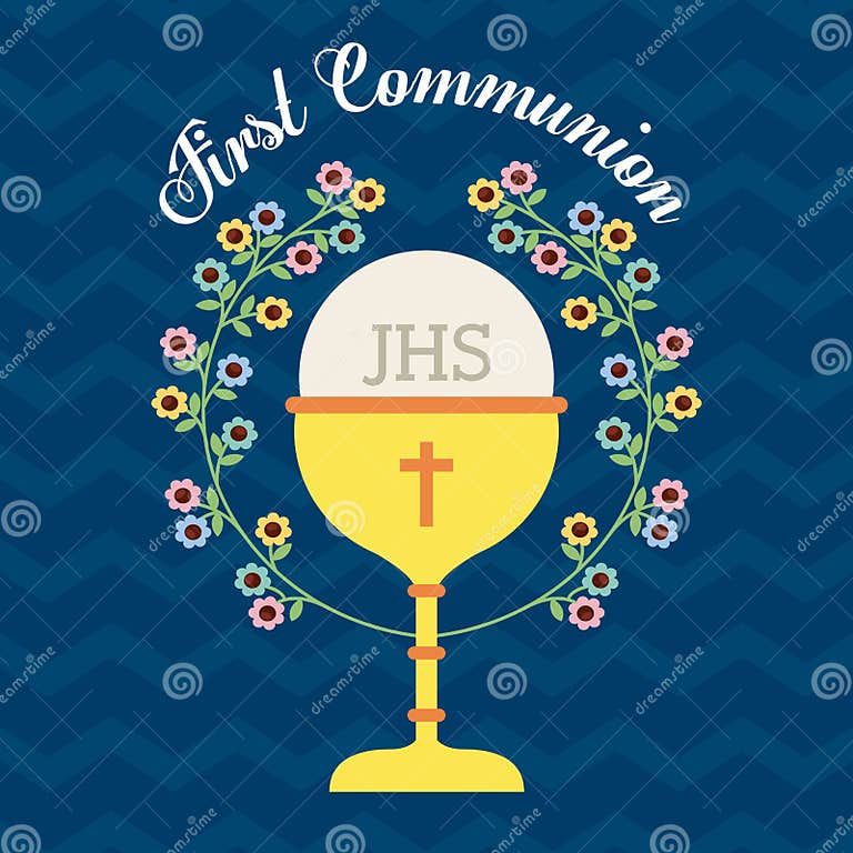 First communion design stock vector. Illustration of religious - 62909668