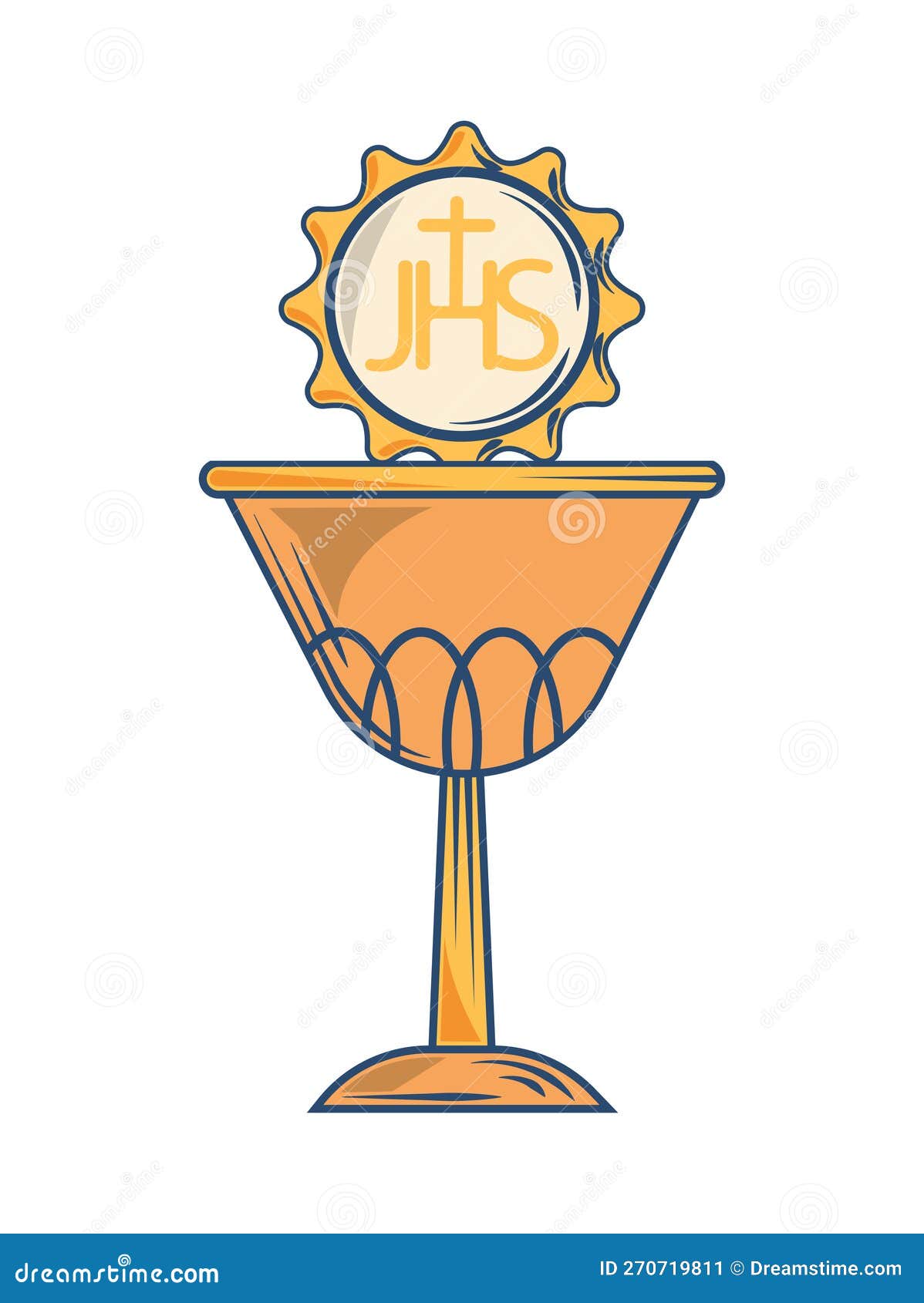 Communion Icon. Trendy Modern Flat Linear Vector Communion Icon ...