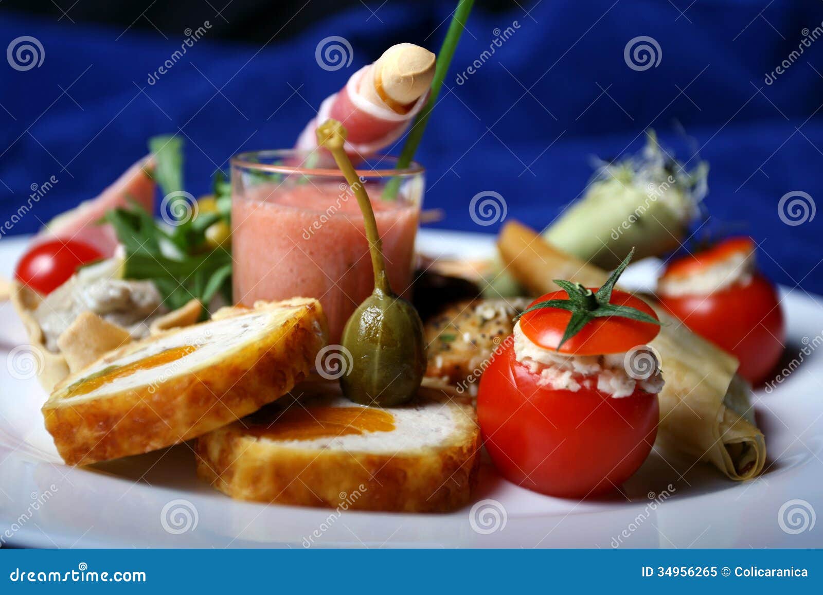 First course stock image. Image of hungry, eggplant, dish - 34956265