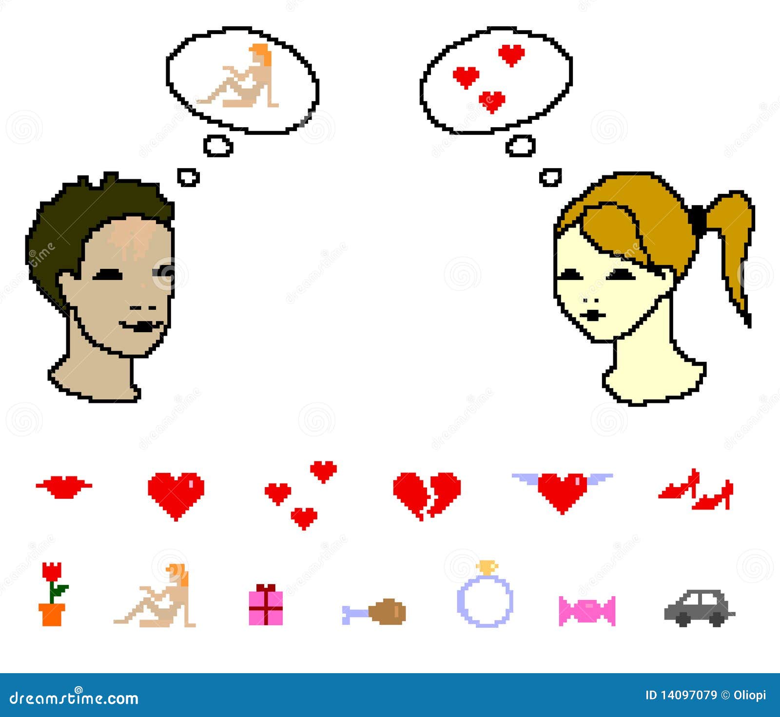 First date stock vector. Illustration of love, beautiful - 14097079