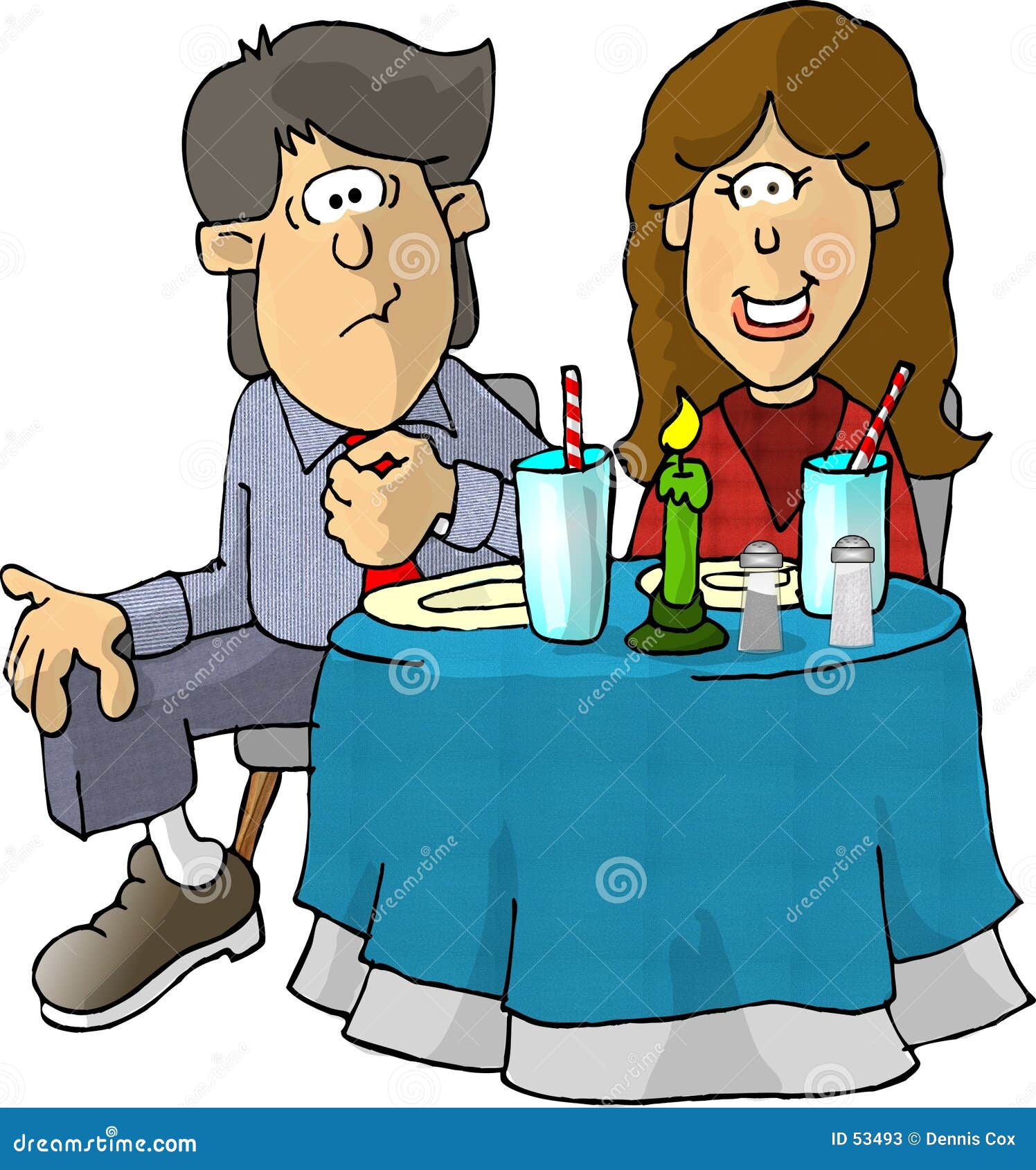 First Date stock illustration. Illustration of dating, dine - 53493