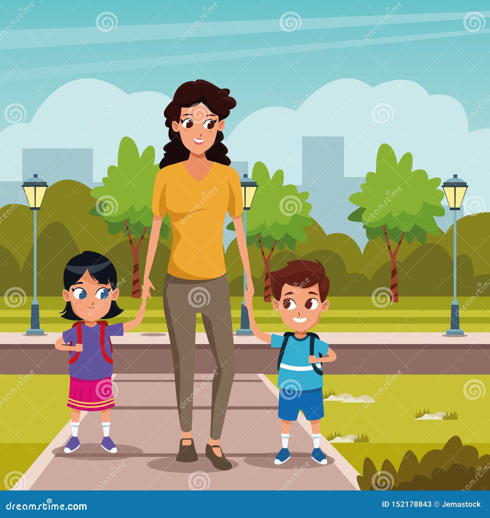 The first day of class stock vector. Illustration of graphic - 152178843