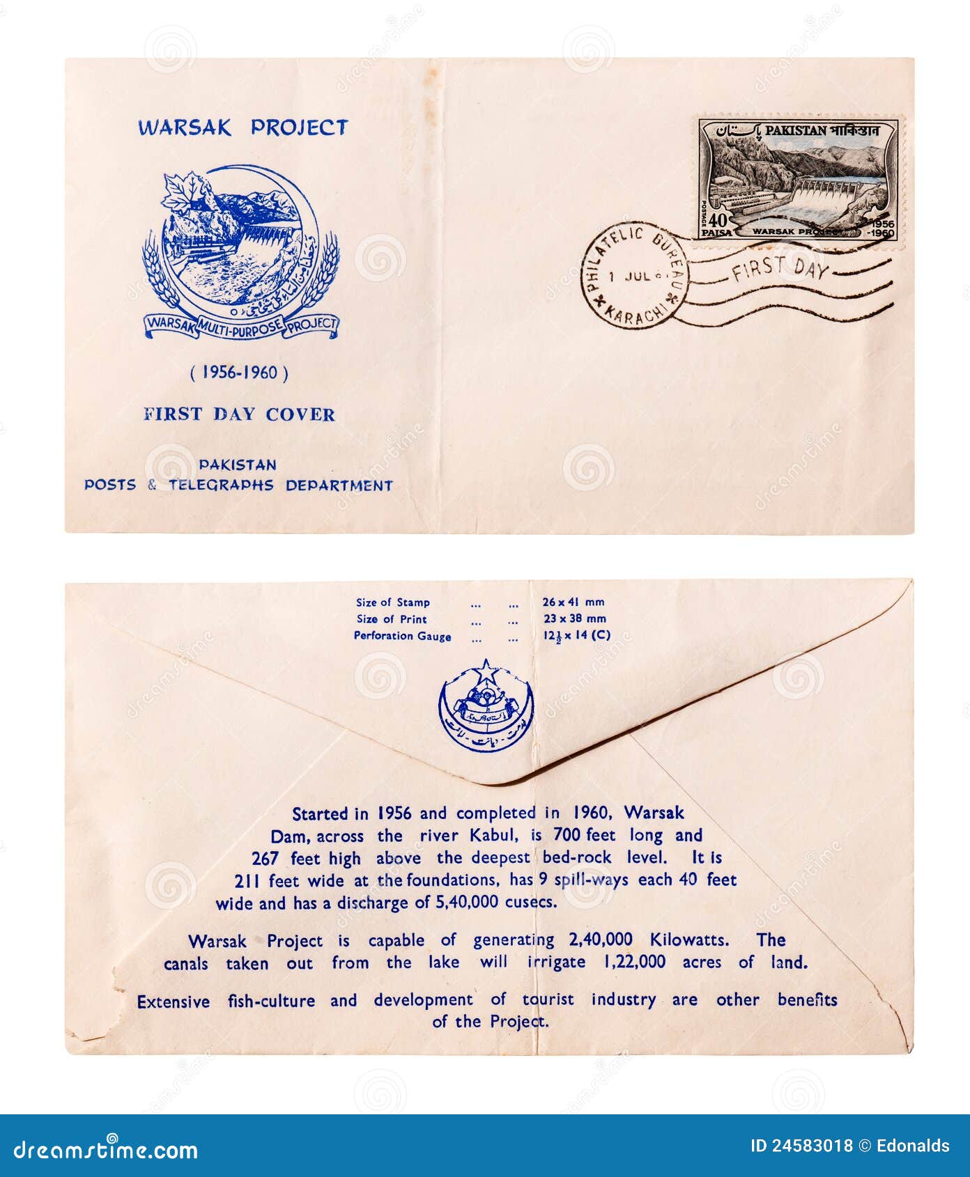 First Day Cover Issue Fdc Envelope Stamp Printed By Austria, Shows ...